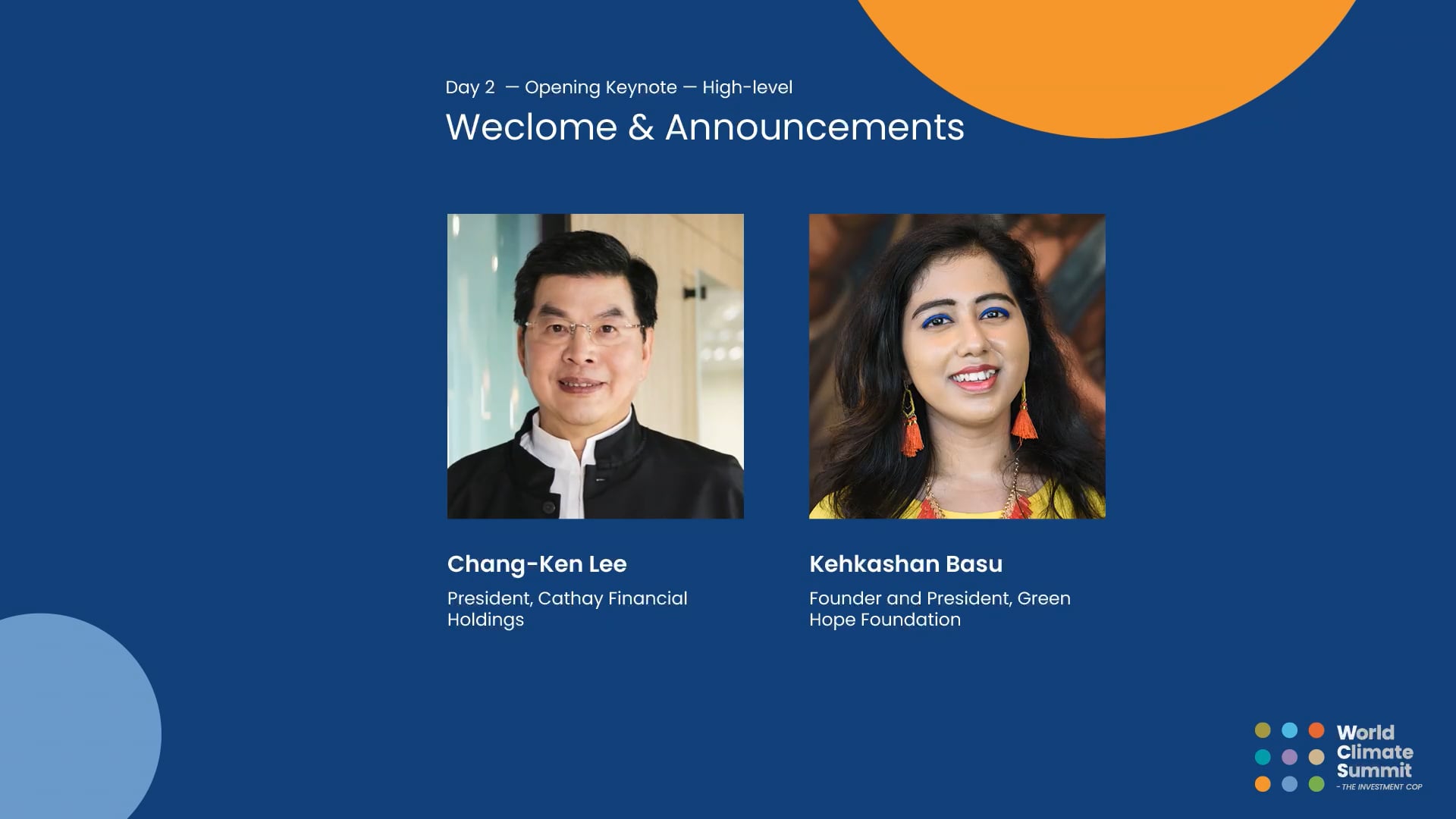 On Demand | World Climate Summit