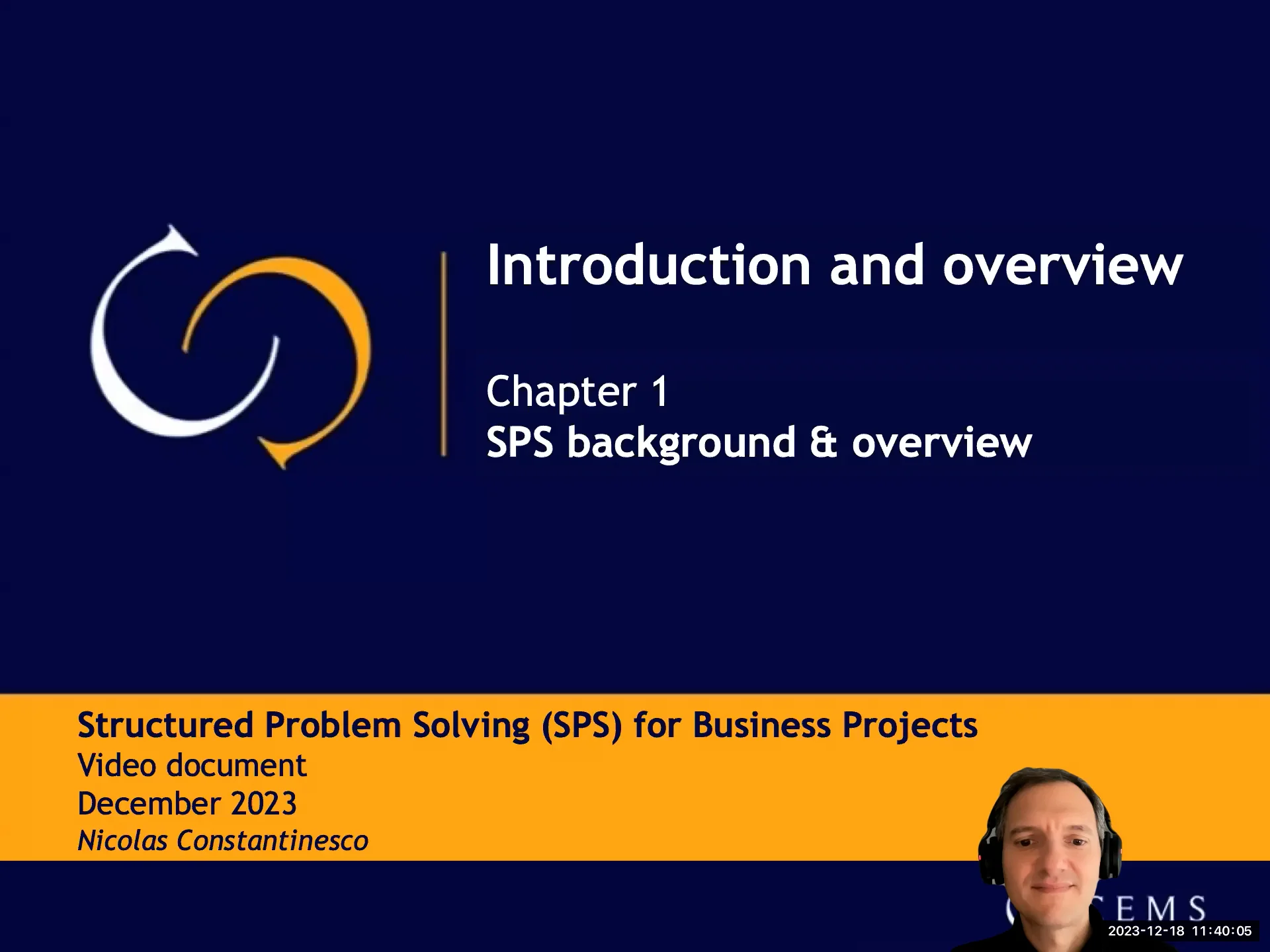 CEMS SPS Introduction - Chapter 1 - SPS Background _ Overview on Vimeo