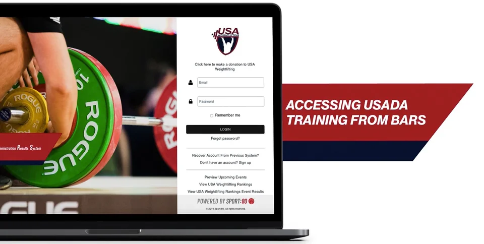 USA Weightlifting - BARS - All Tutorials - BARS - Accessing USADA ...