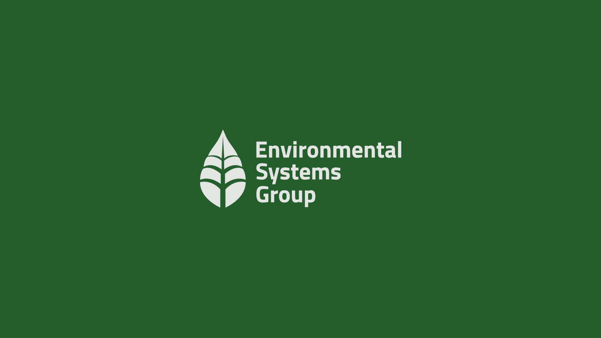 Environmental Systems Group on Vimeo