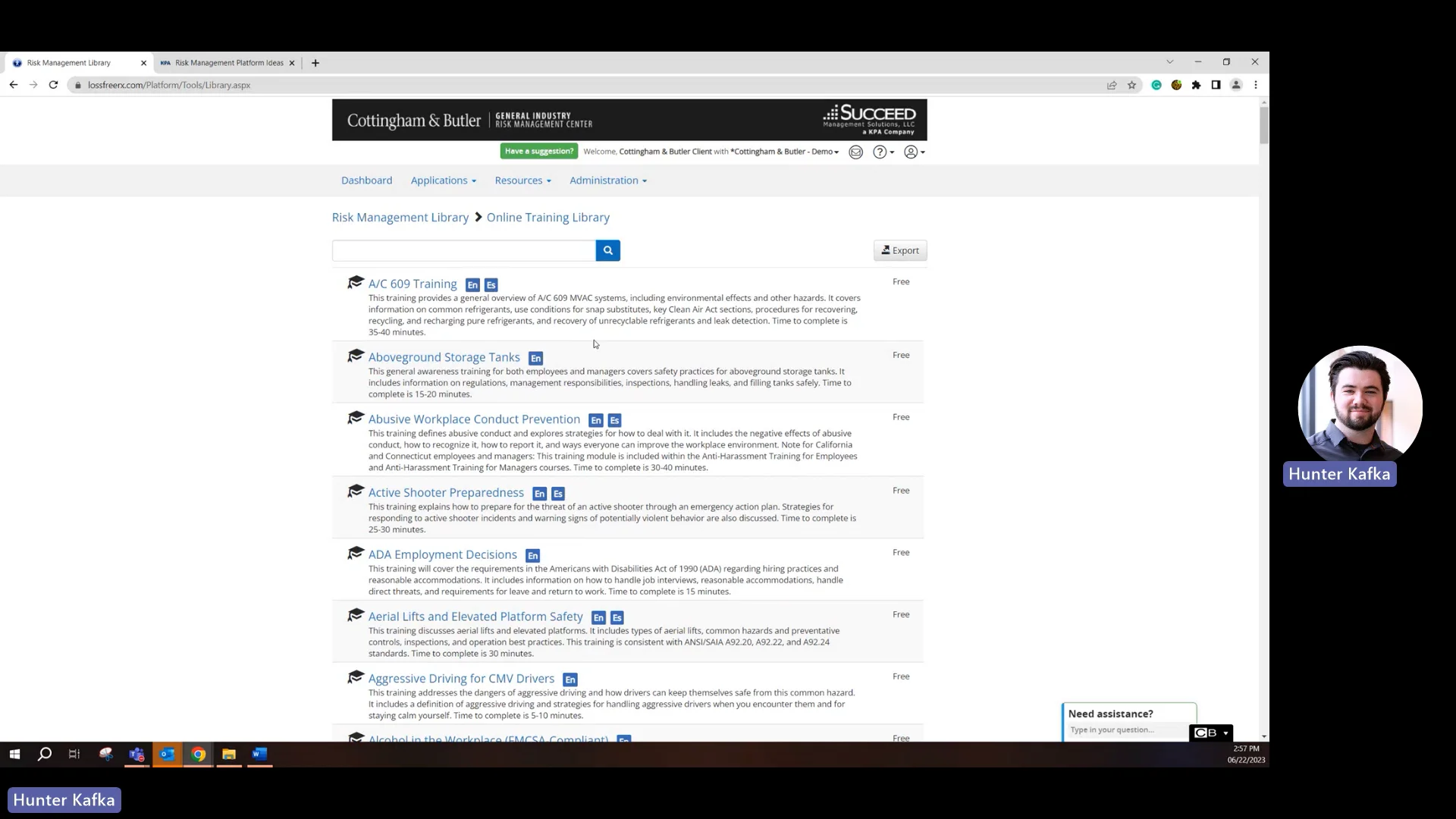 RMC Tutorial-Risk Management Library on Vimeo