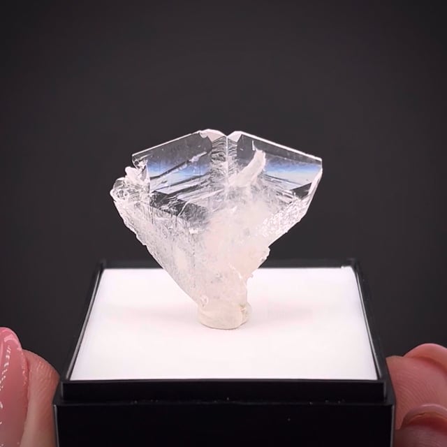 Calcite (Butterfly Twin) - SCH-1167 - Bigrigg Mine - UK Mineral Specimen
