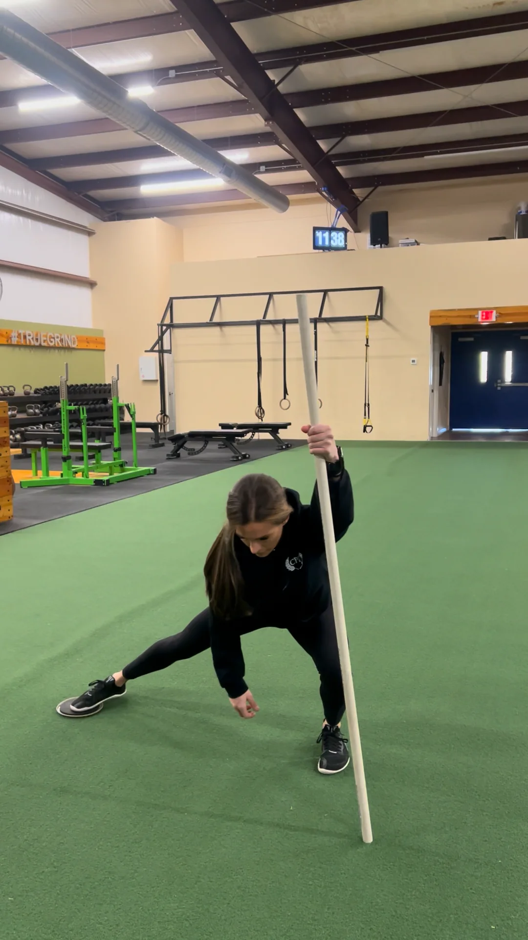 Lateral Slider Lunge
