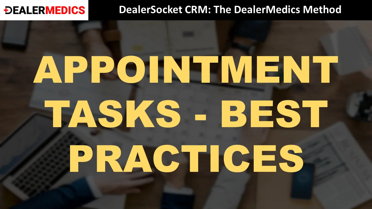 Creating and Completing Appointment Tasks on Vimeo