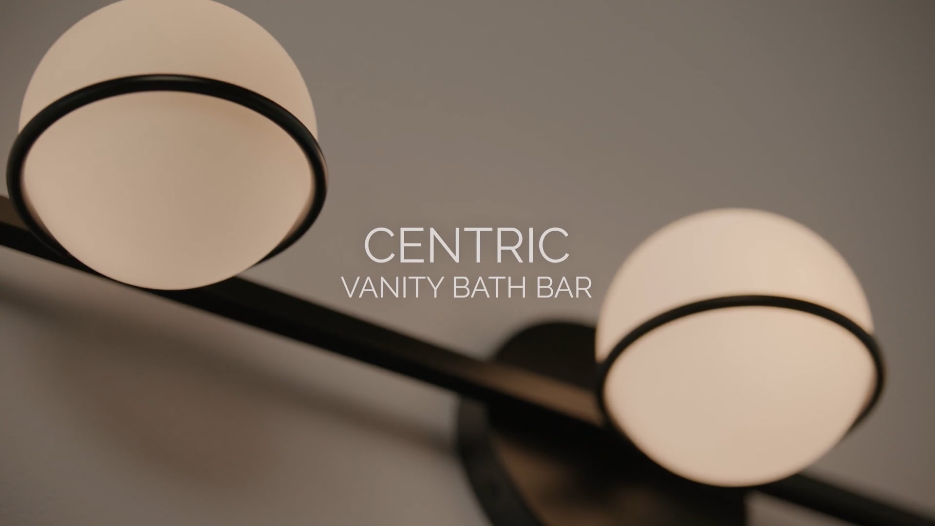 Centric 4-Light Bath Bar, Opal Glass, Brushed Nickel Finish - Contemporary - Bathroom Vanity ...