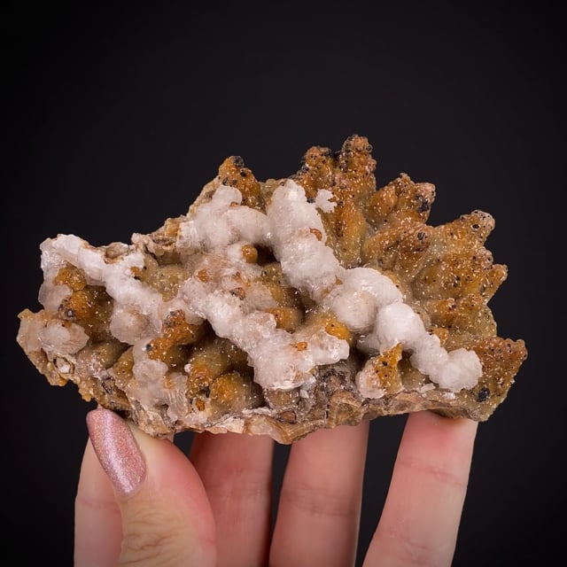 Smithsonite and Calcite - CSG-53 - Jean Baptiste Mine - Greece Mineral ...
