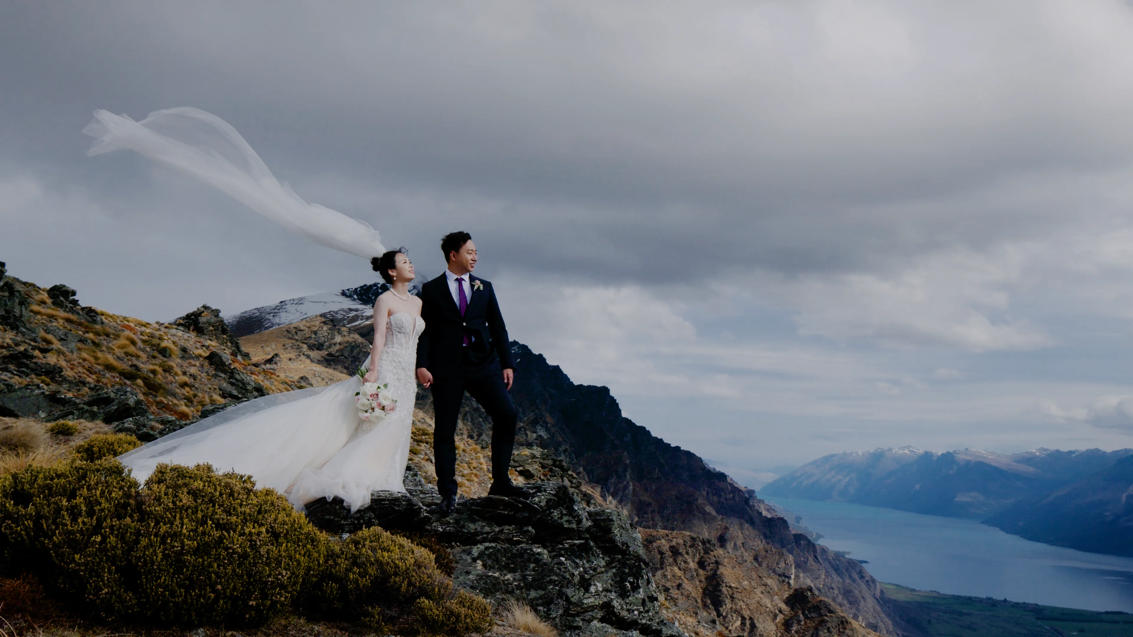 TingTing Pan & JiaHe Zhu: Soaring Love - A Queenstown Helicopter ...