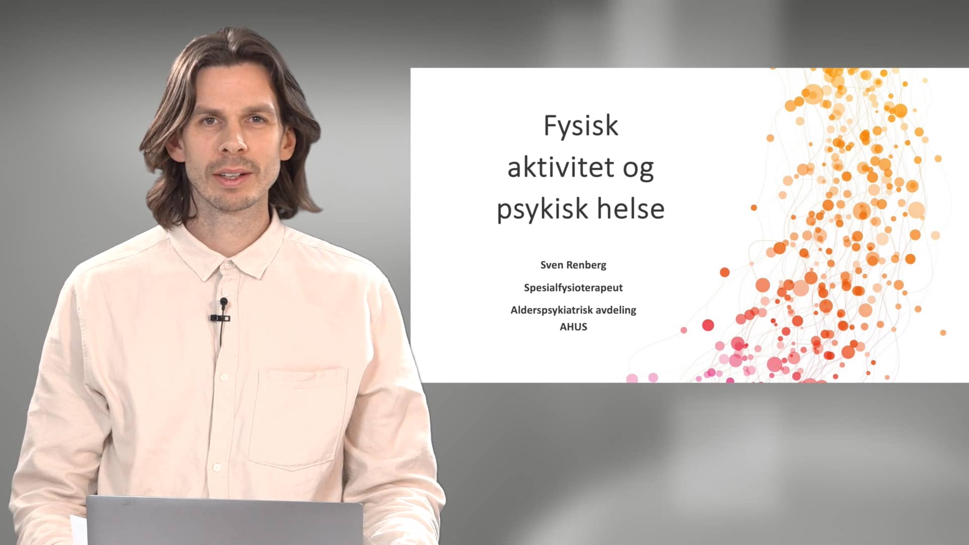 Psyk-IT, Fysisk aktivitet og psykisk helse, v/Sven Renberg on Vimeo