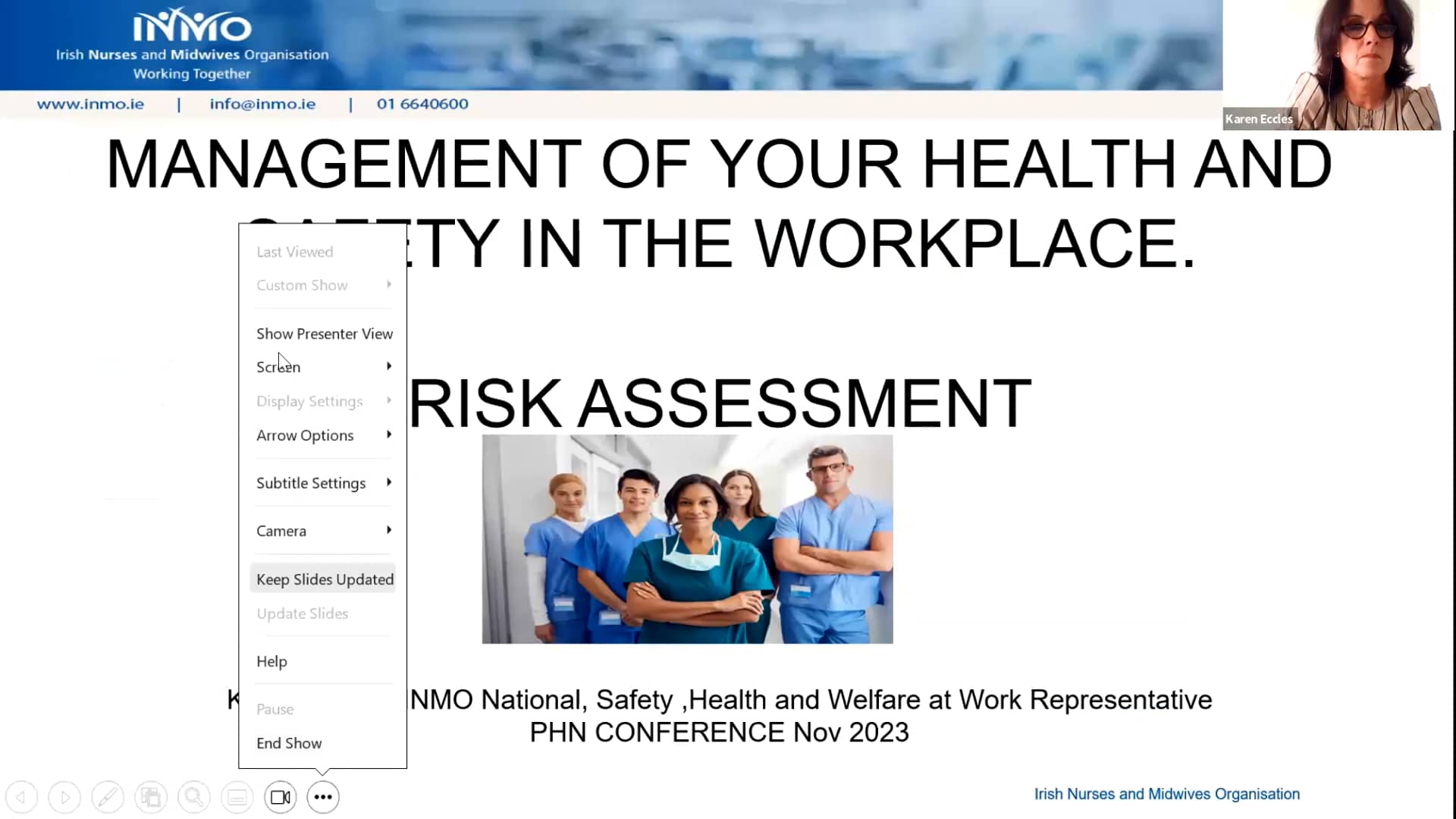 Karen Eccles on Vimeo