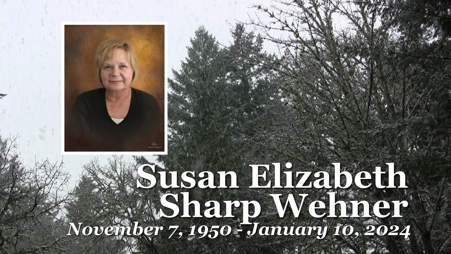 Susan Elizabeth Sharp Wehner - Morgan & Nay Susan Wehner on Vimeo