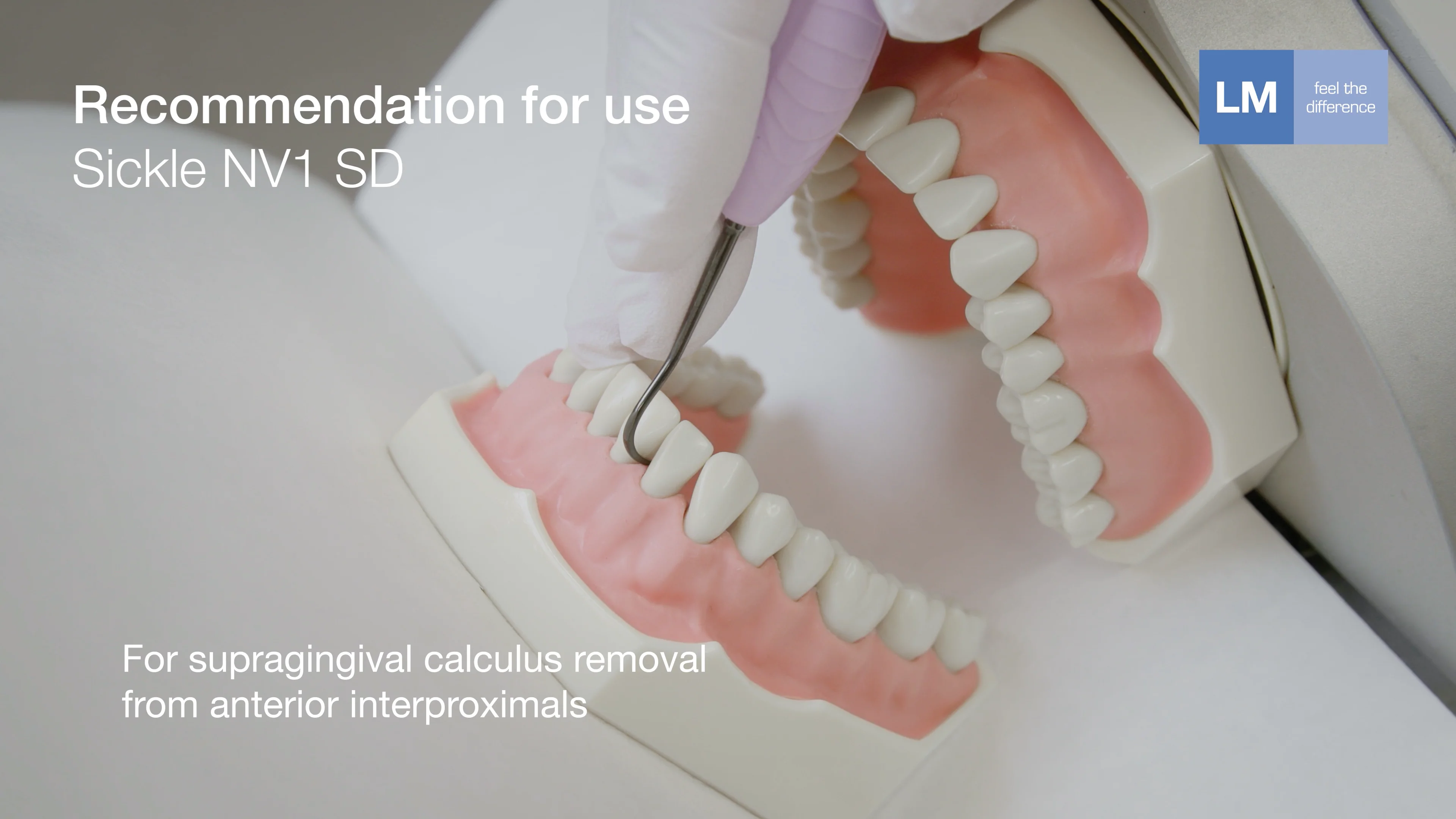 How to use Sickle NV1 dental hand instrument on Vimeo