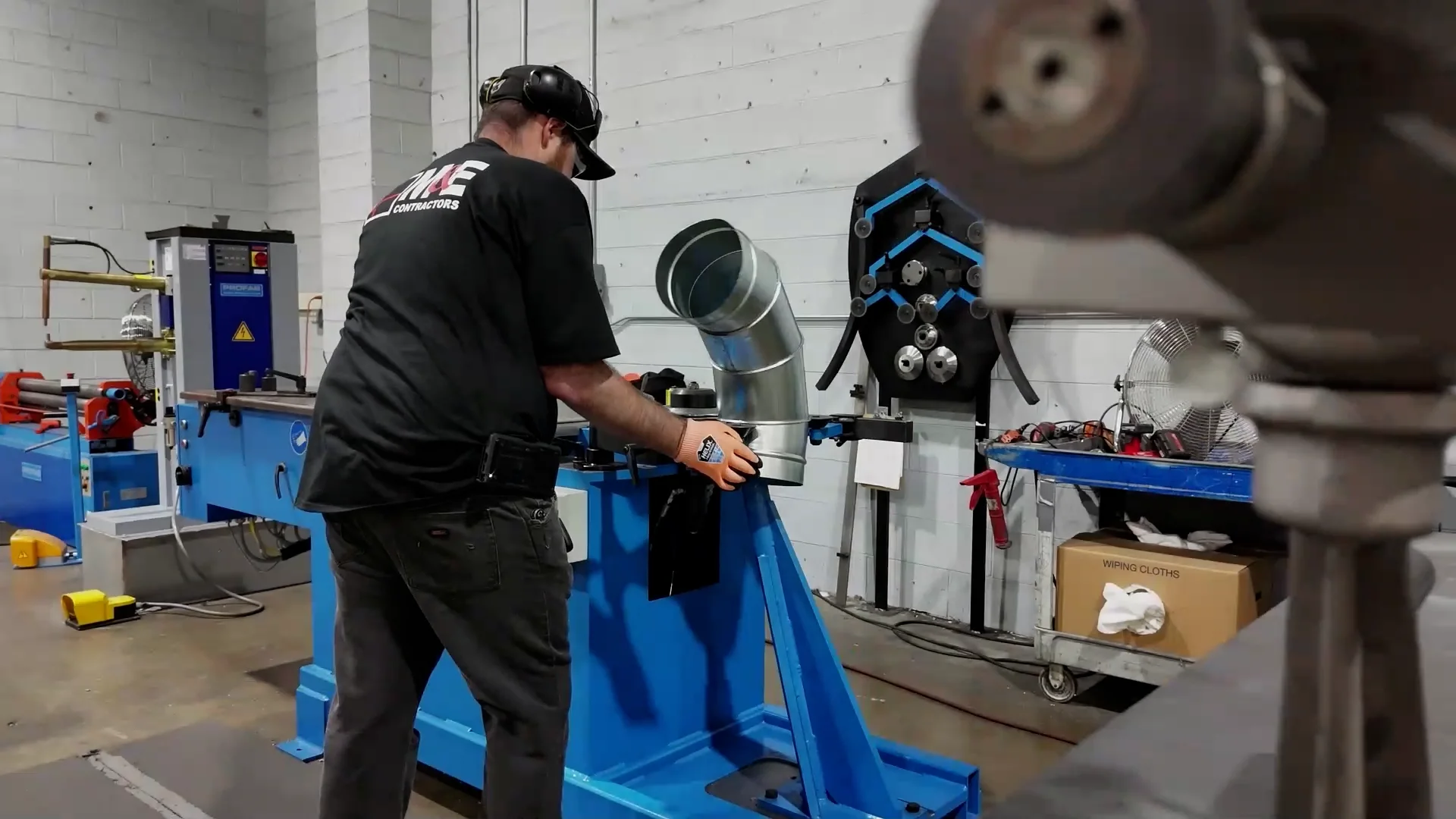 M & E Contractors Shop