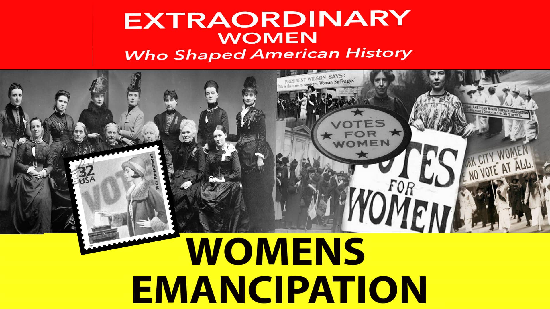 Women's Emancipation - Extraordinary Women Who Shaped American History ...
