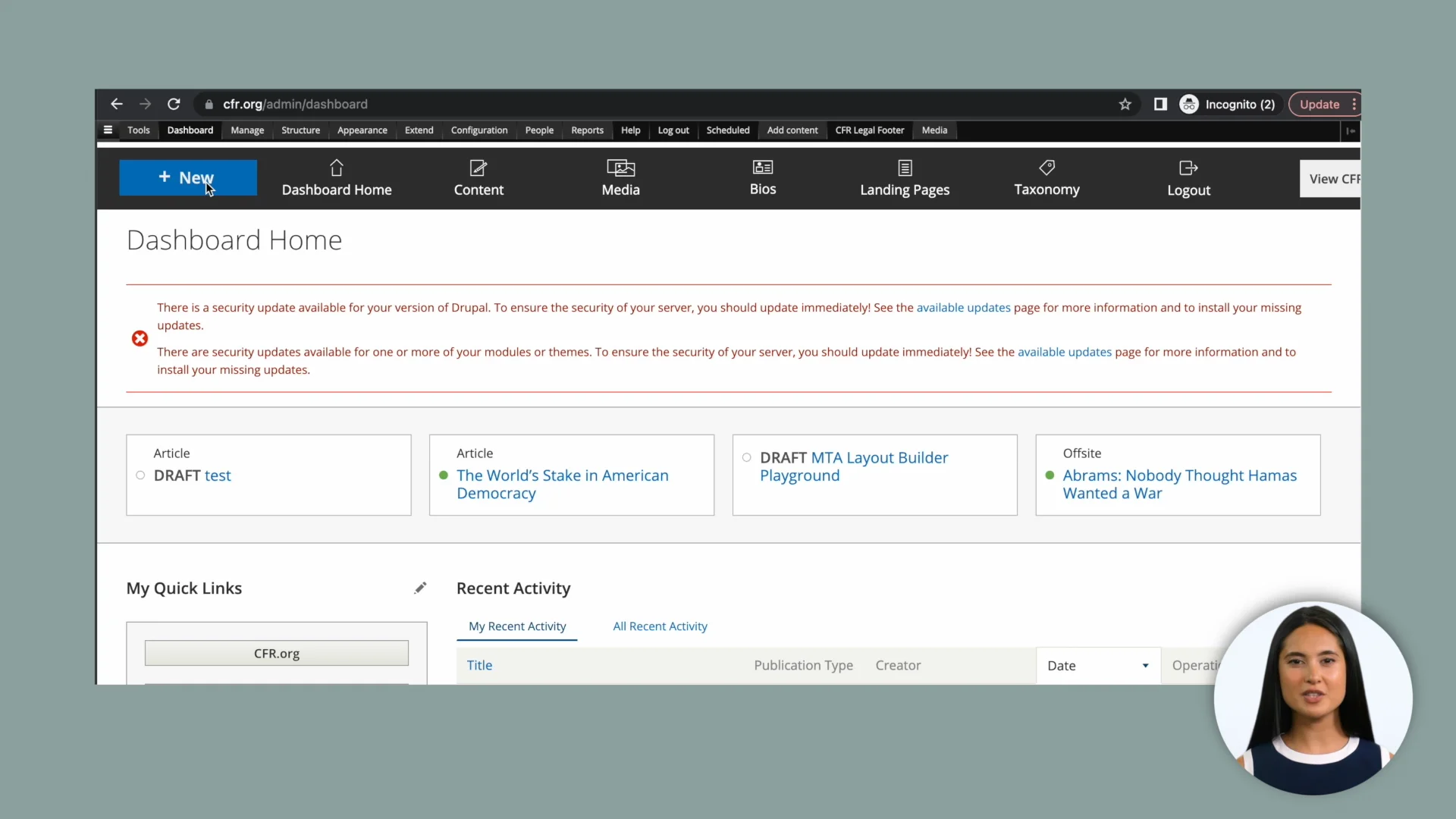 QA-Create-A-Blog on Vimeo