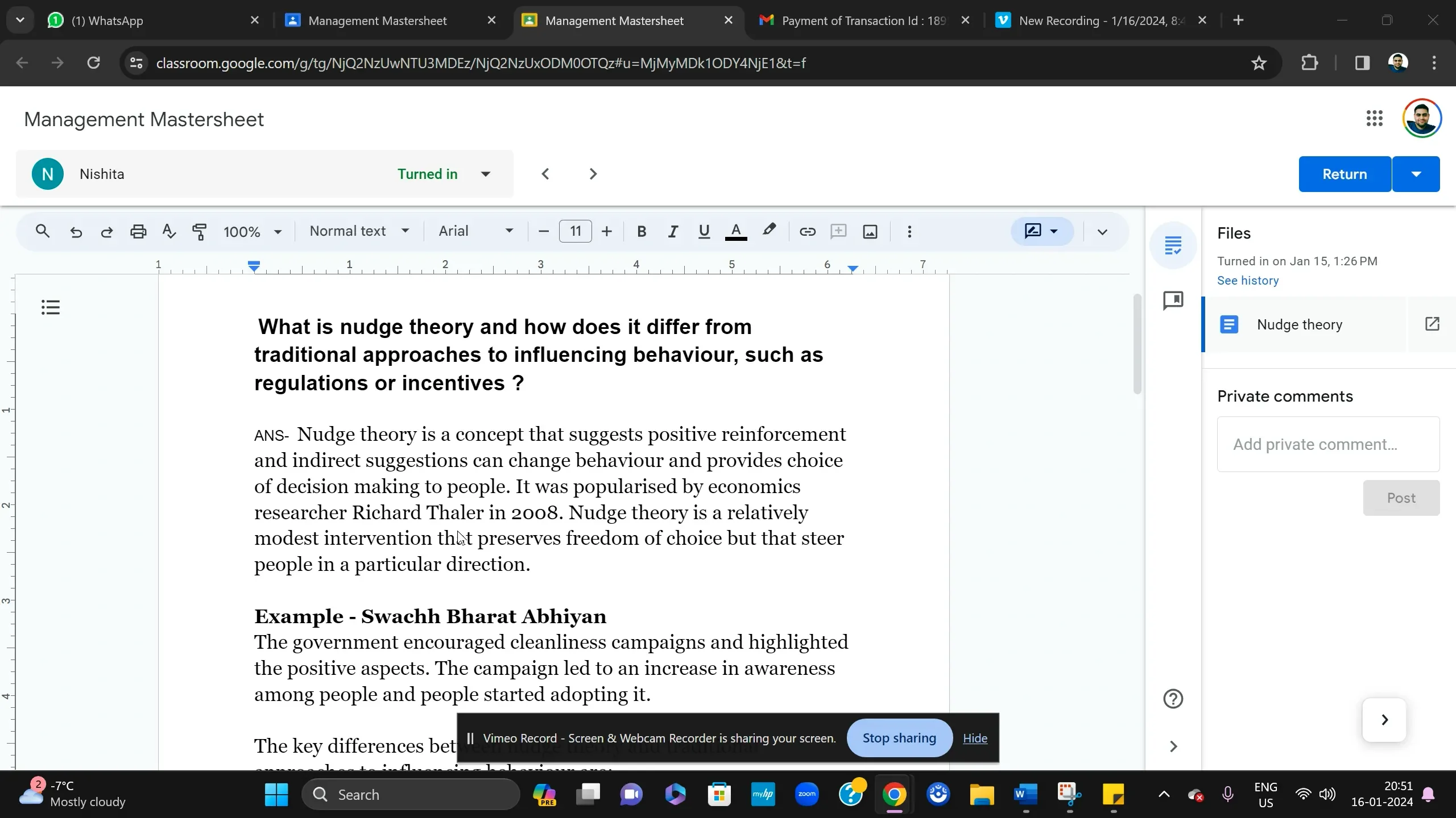 Nishita (Nudge theory) - Average on Vimeo