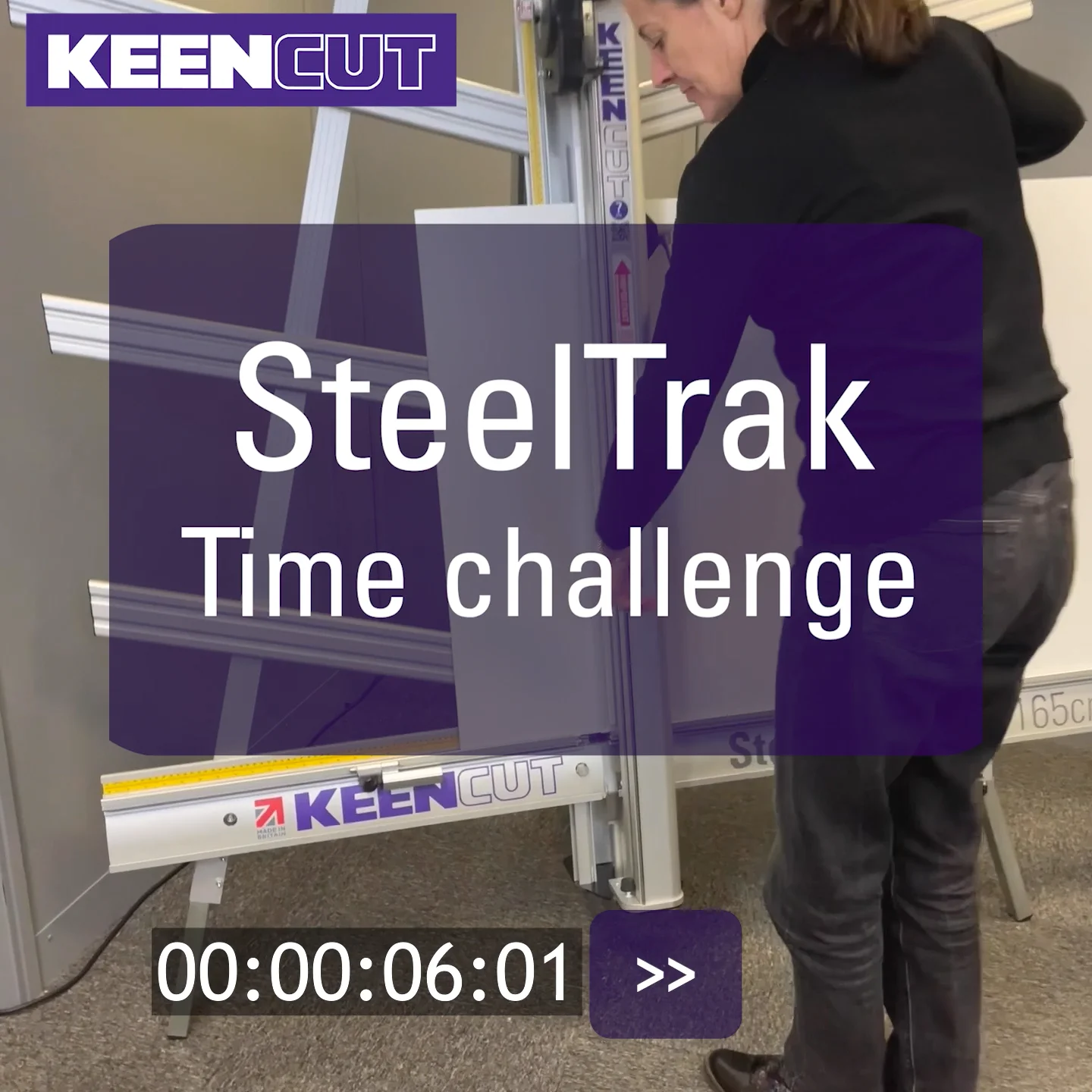 Keencut SteelTrak Time Challenge