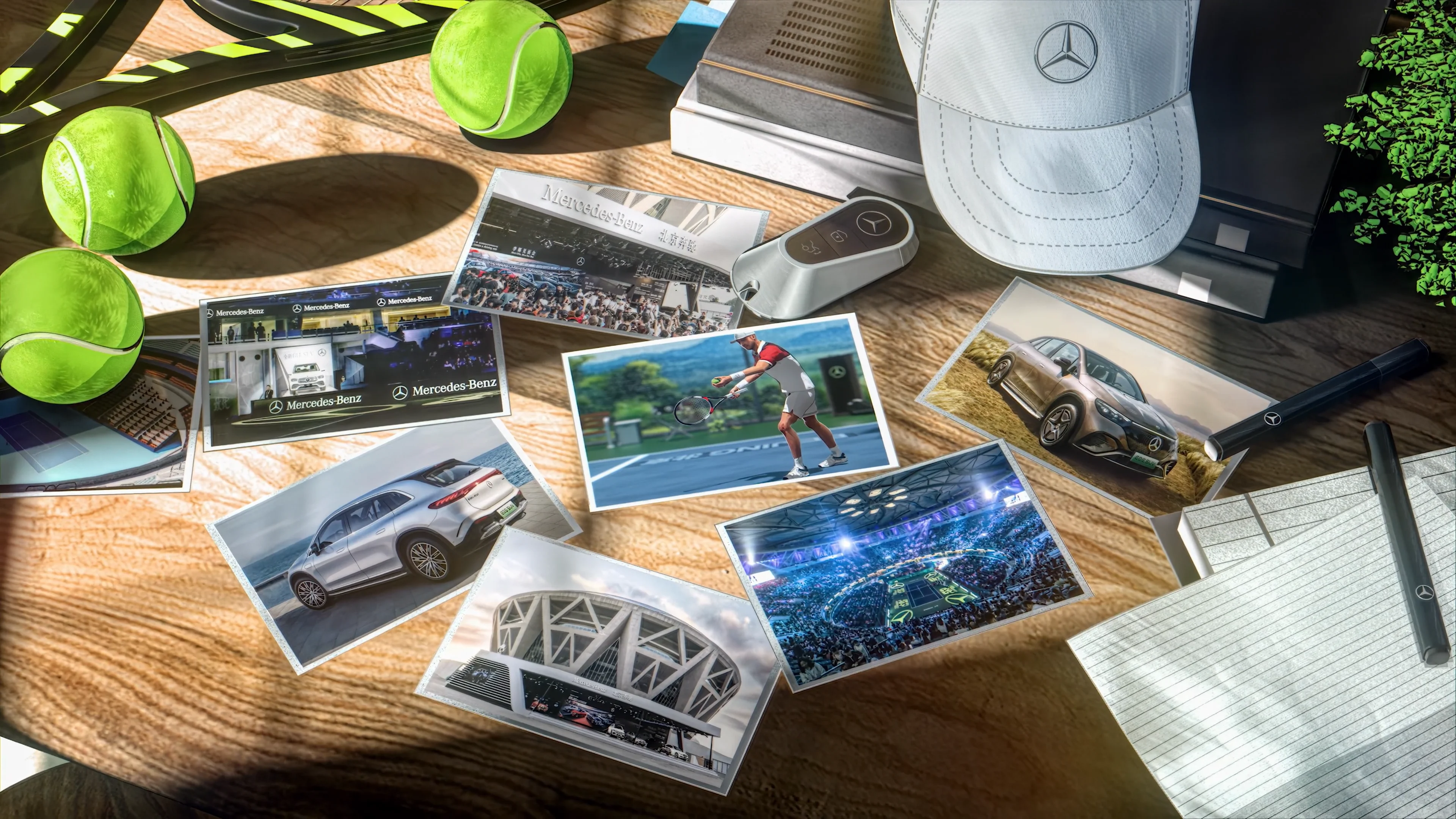 Mercedes Benz | EQ X ATP China Game Promo on Vimeo