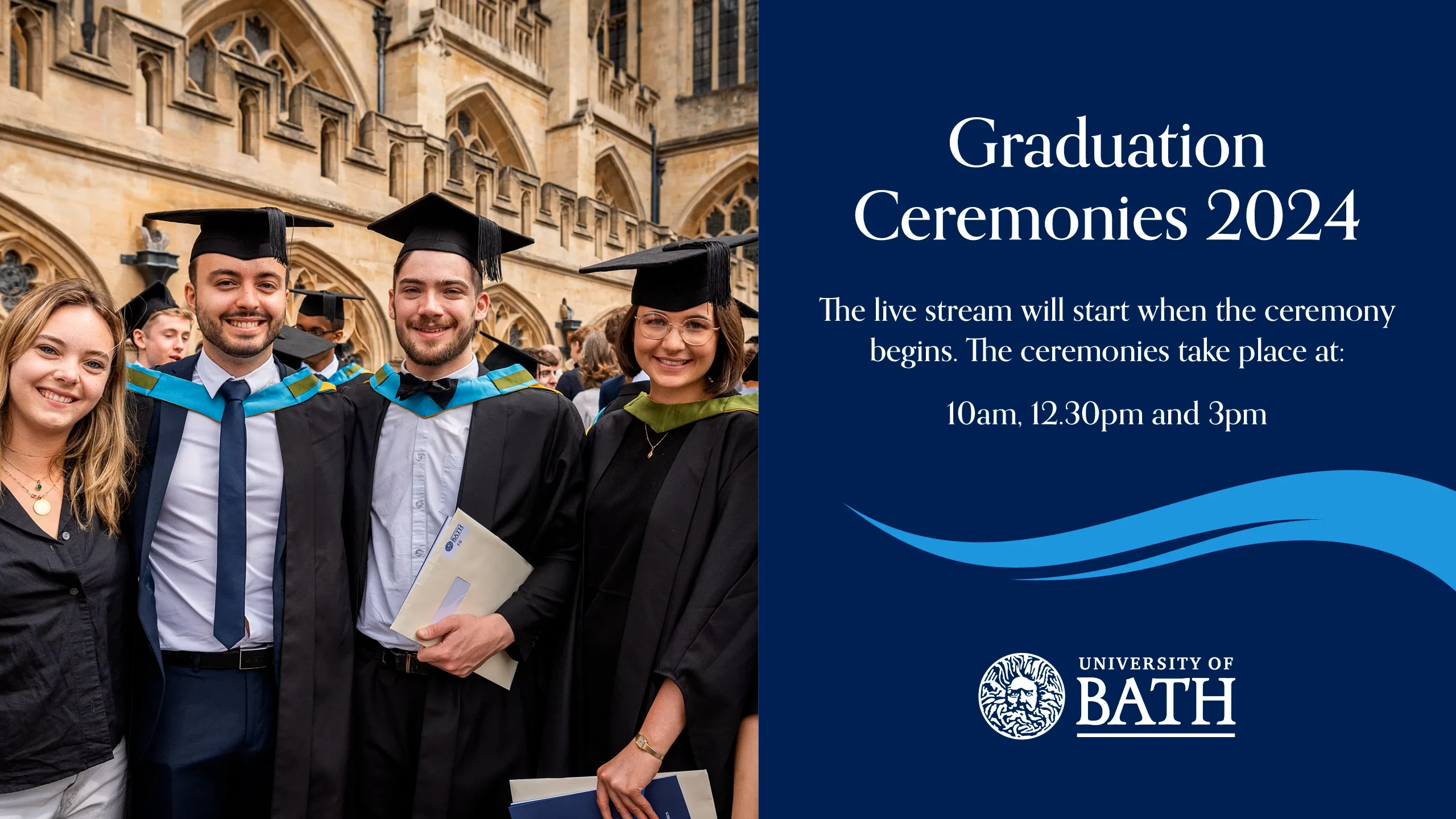 University of Bath Graduation Ceremonies Winter 2024 - Ceremony 6 on Vimeo