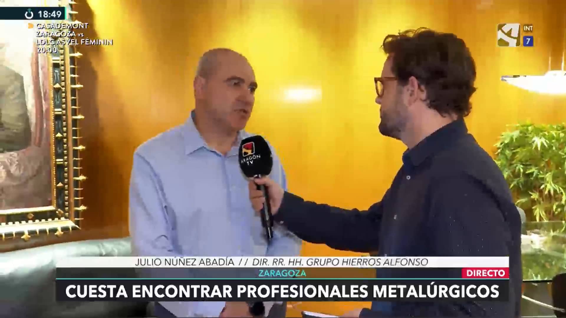 Julio Nuñez y Thach Nguyen en Antena Aragón on Vimeo