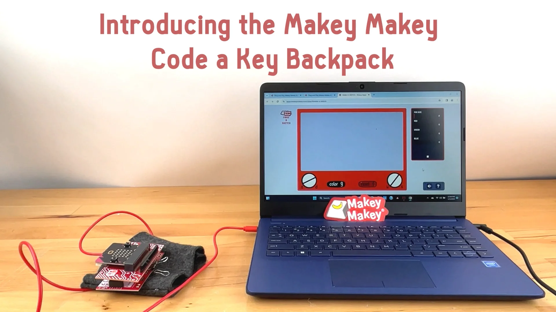 Introducing the Code a Key Backpack for Makey Makey compilation!