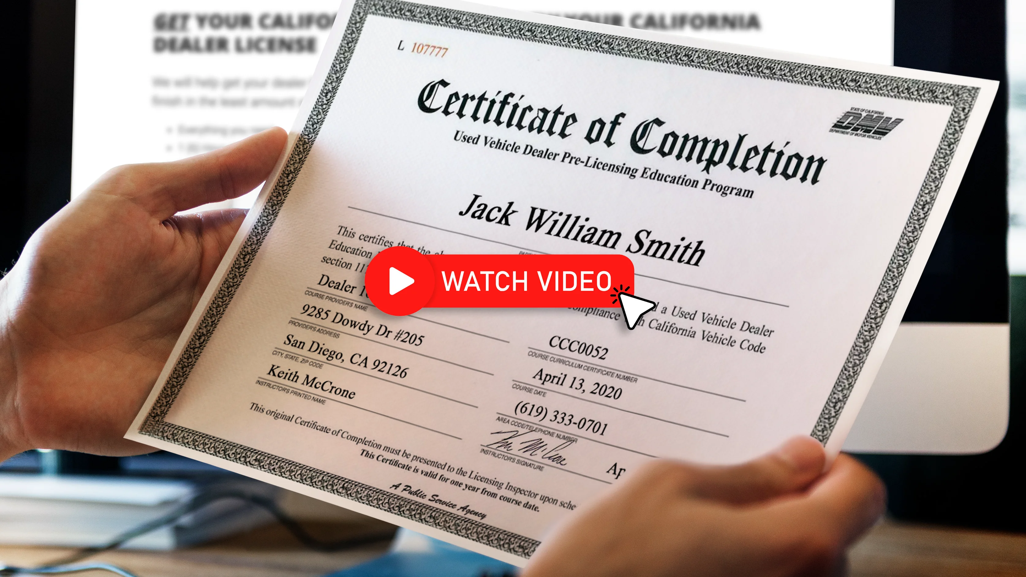 Pre-License Training