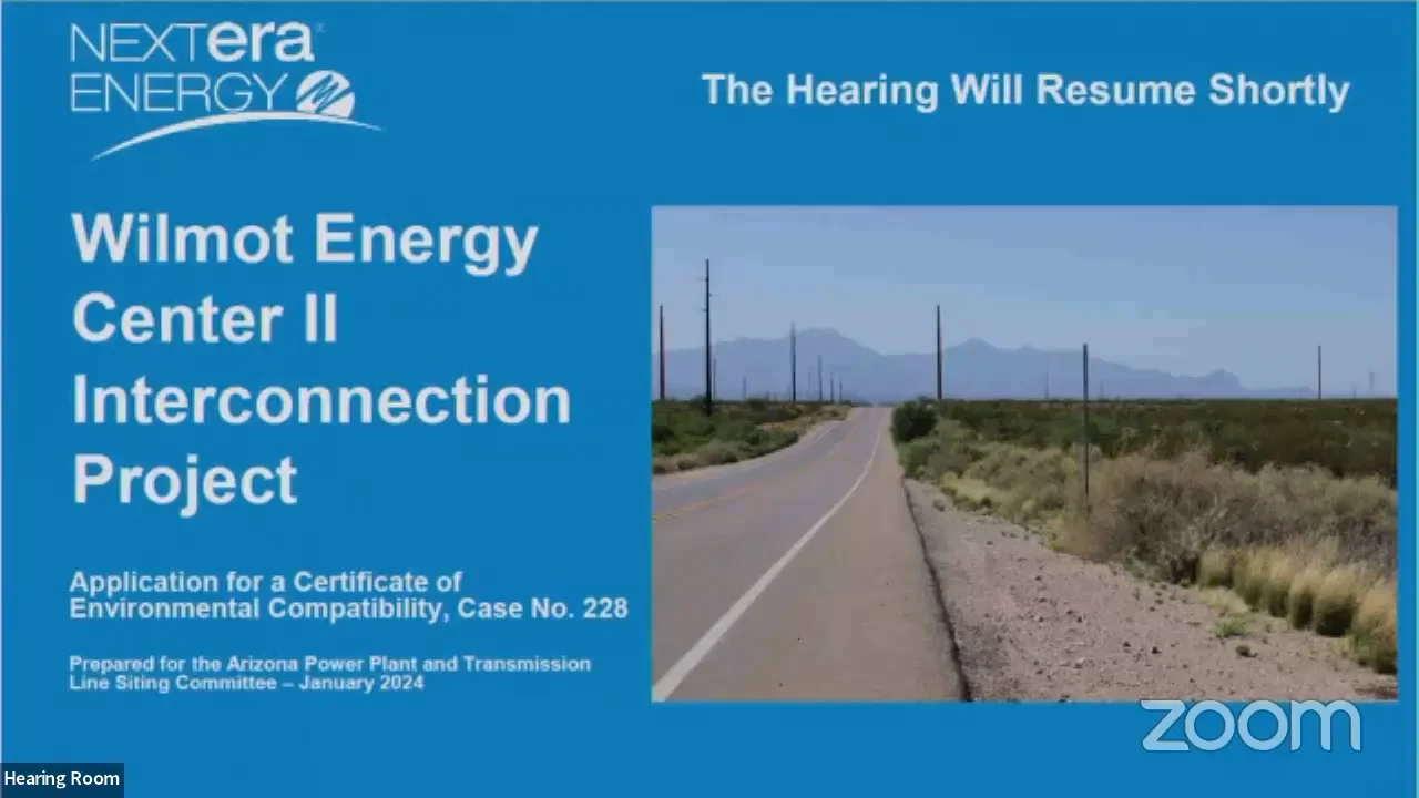 Wilmot II - CEC Hearing on Vimeo