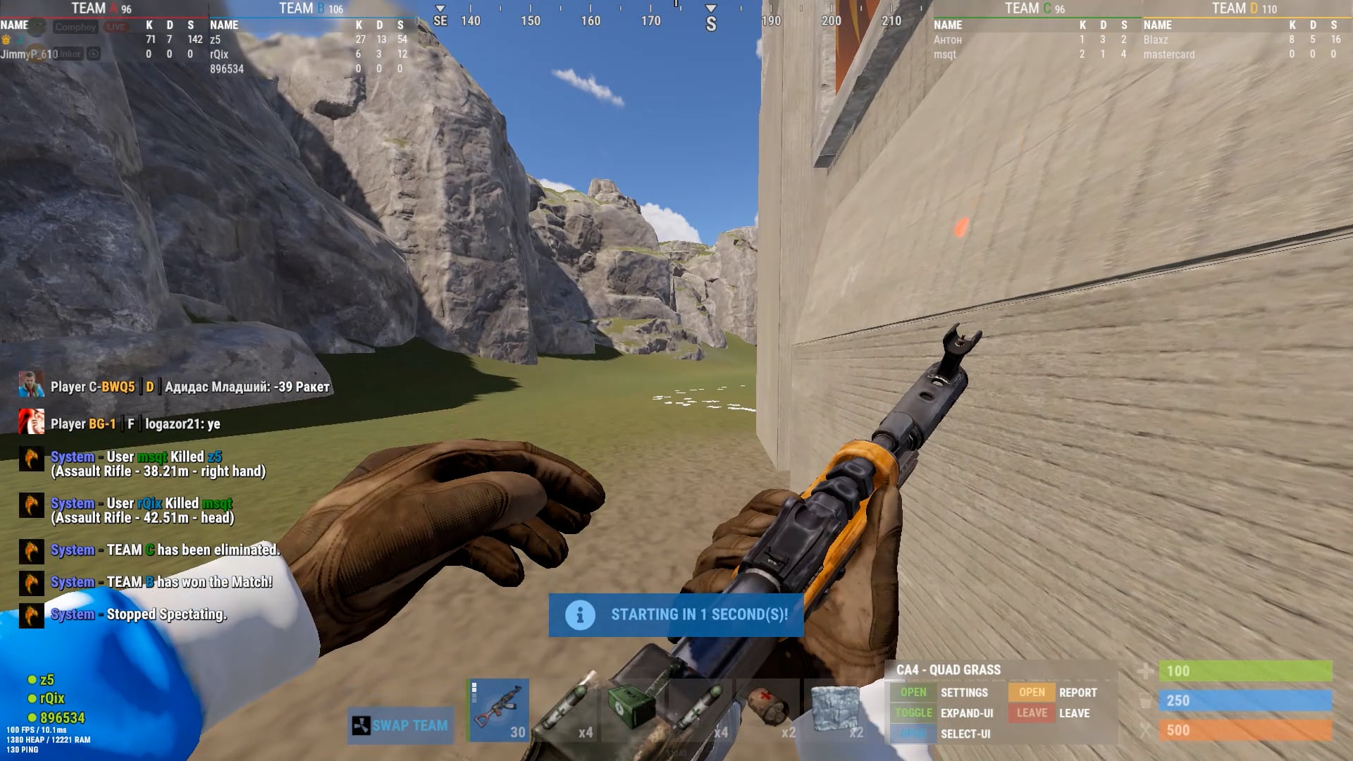 Average rust with Unker