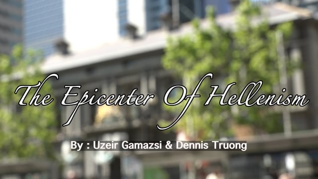 Monash Screen (FSS & BMC) Student Films - The Epicenter of Hellenism on Vimeo
