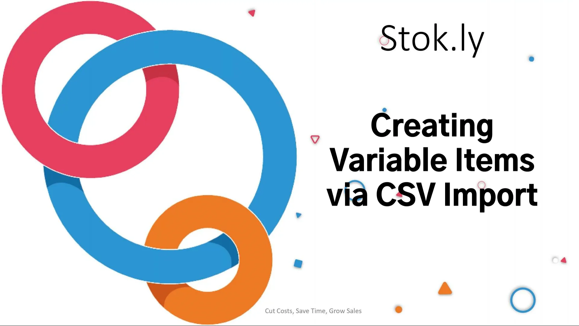 Creating Variable Items via CSV Import