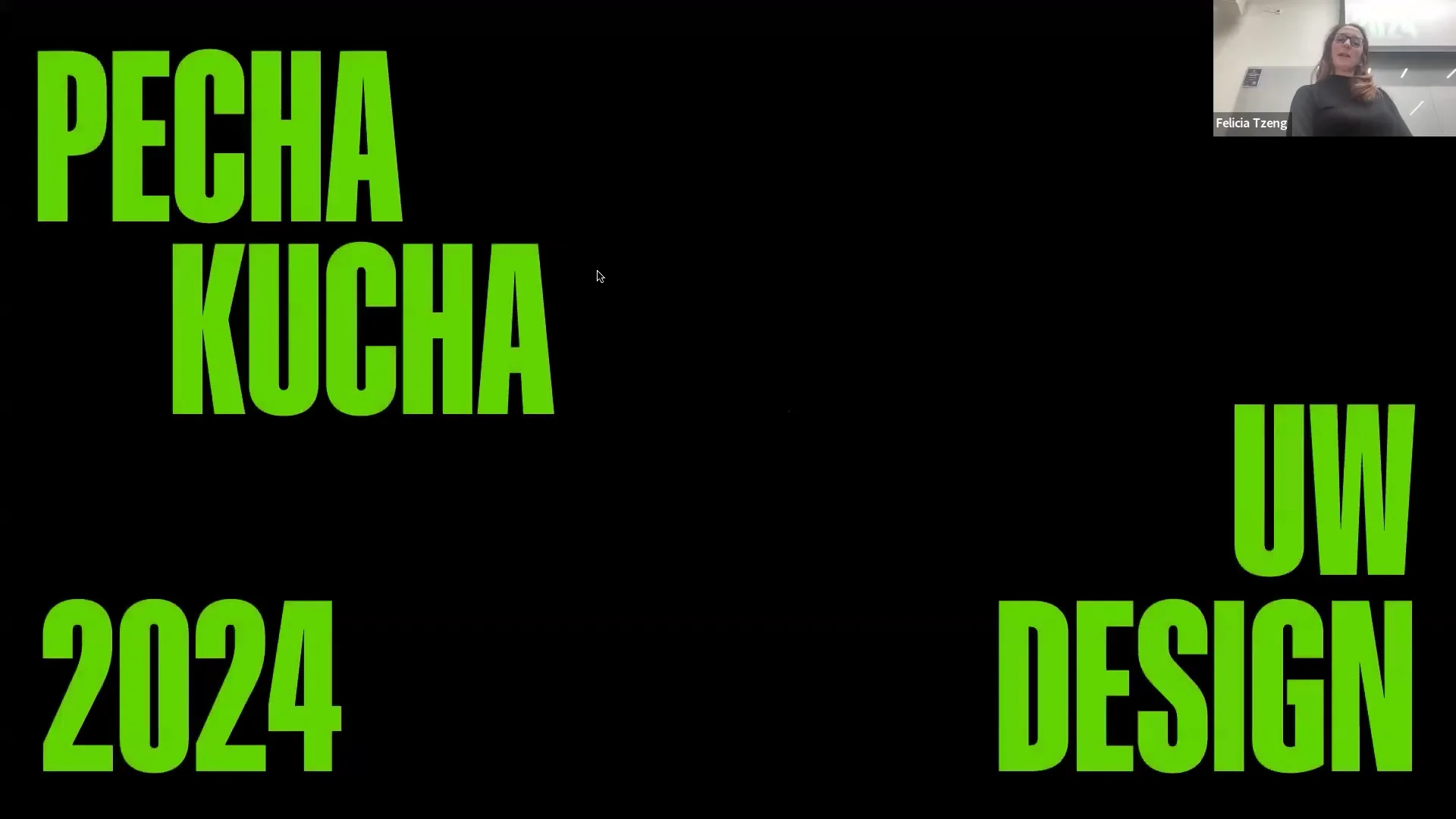 Pecha Kucha 2024 UW Design