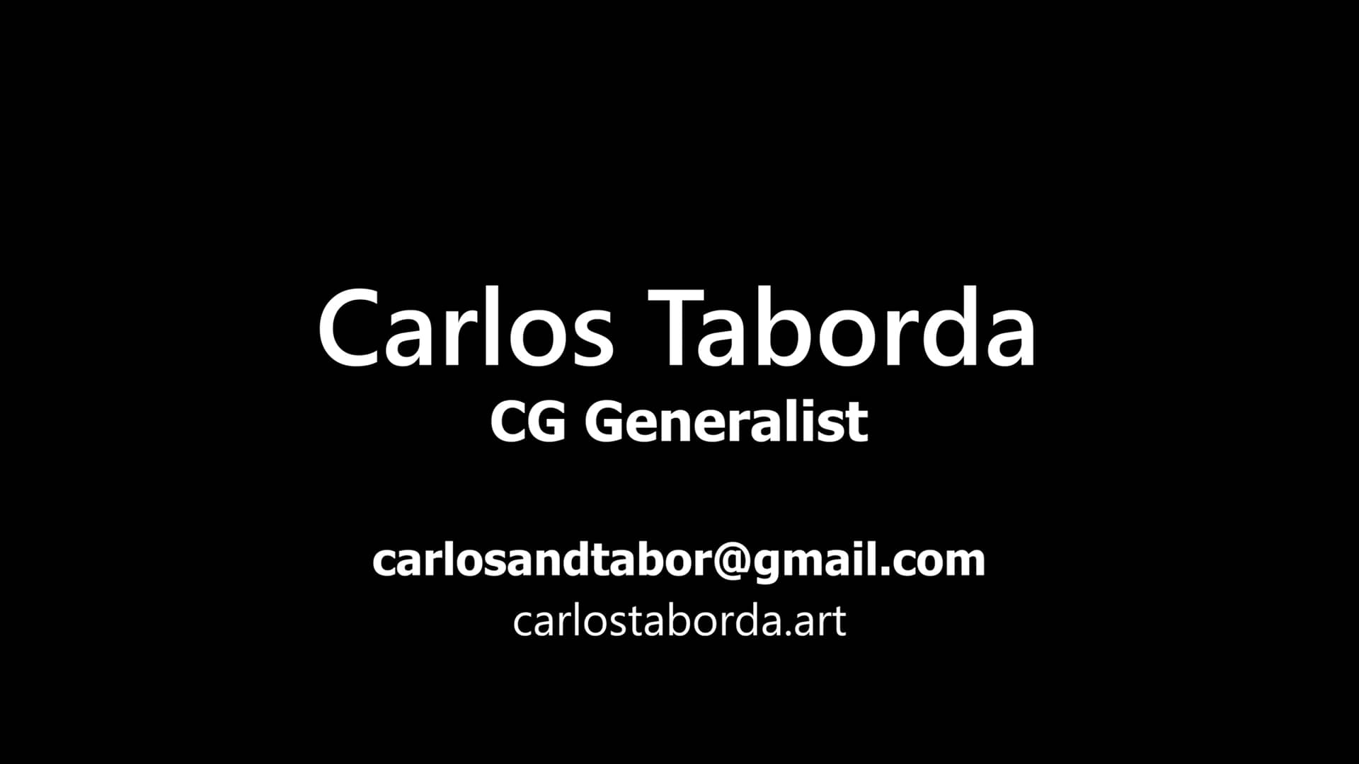 CG Generalist Reel 2024 : Carlos Taborda on Vimeo