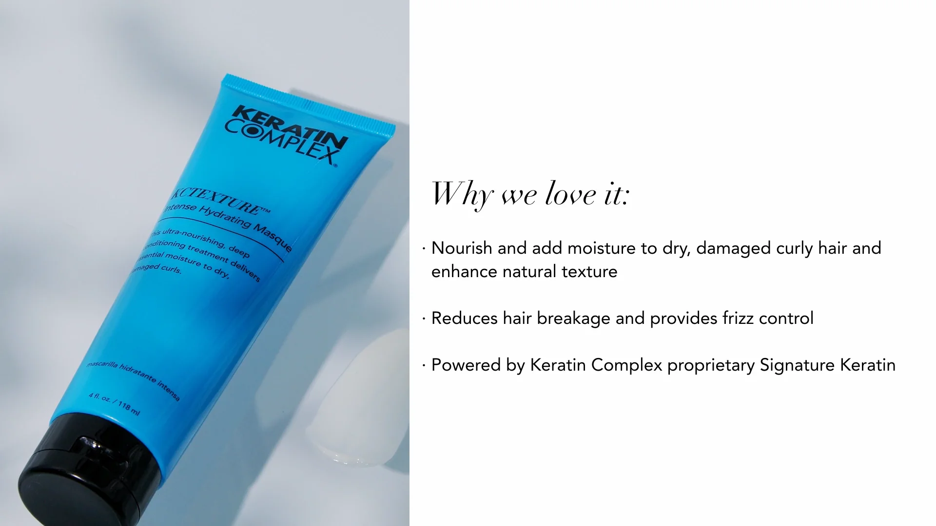 KCTEXTURE Intense Hydrating Masque - Bianca on Vimeo