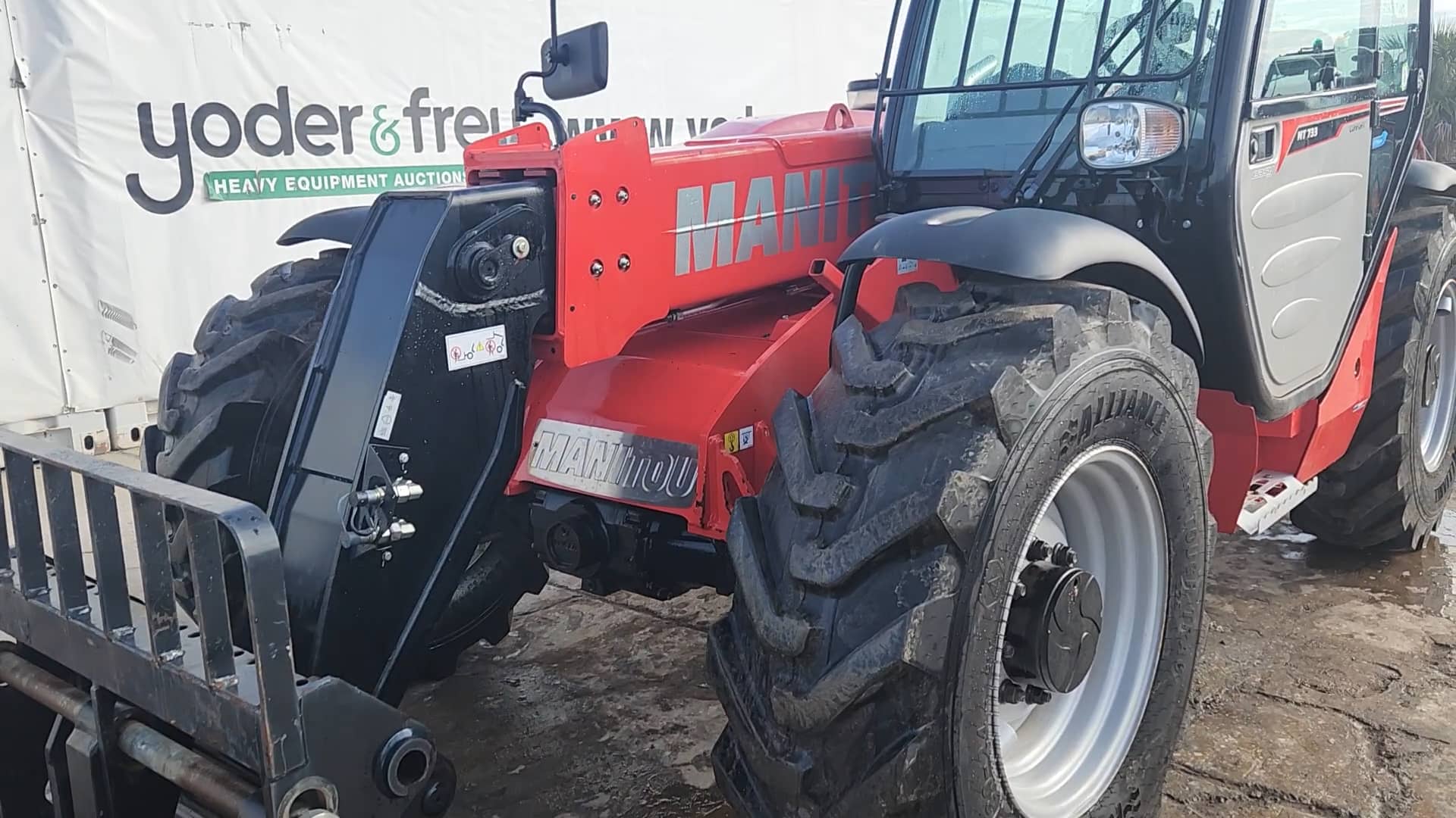 Manitou MT733 EASY Turbo Telehandler -Y&F - Florida February 2024 on Vimeo