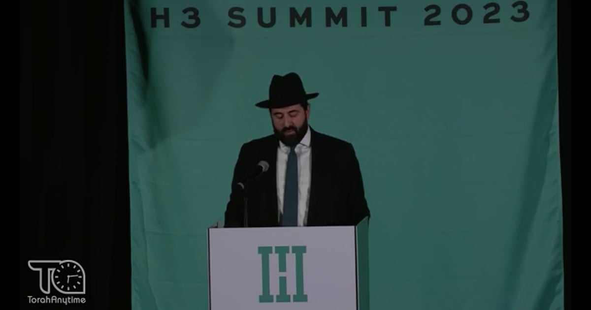 Special Event | H3 Business Summit 5784: Ari Strulowitz Opening Remarks