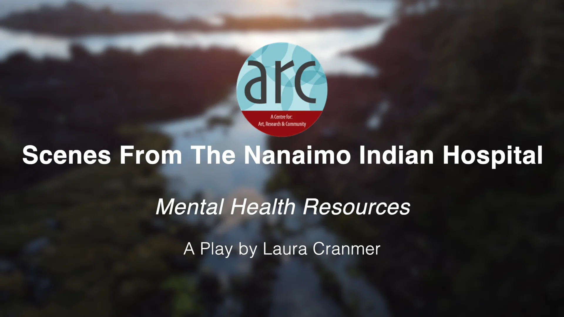 Scenes from the Nanaimo Indian Hospital - Mental Health on Vimeo