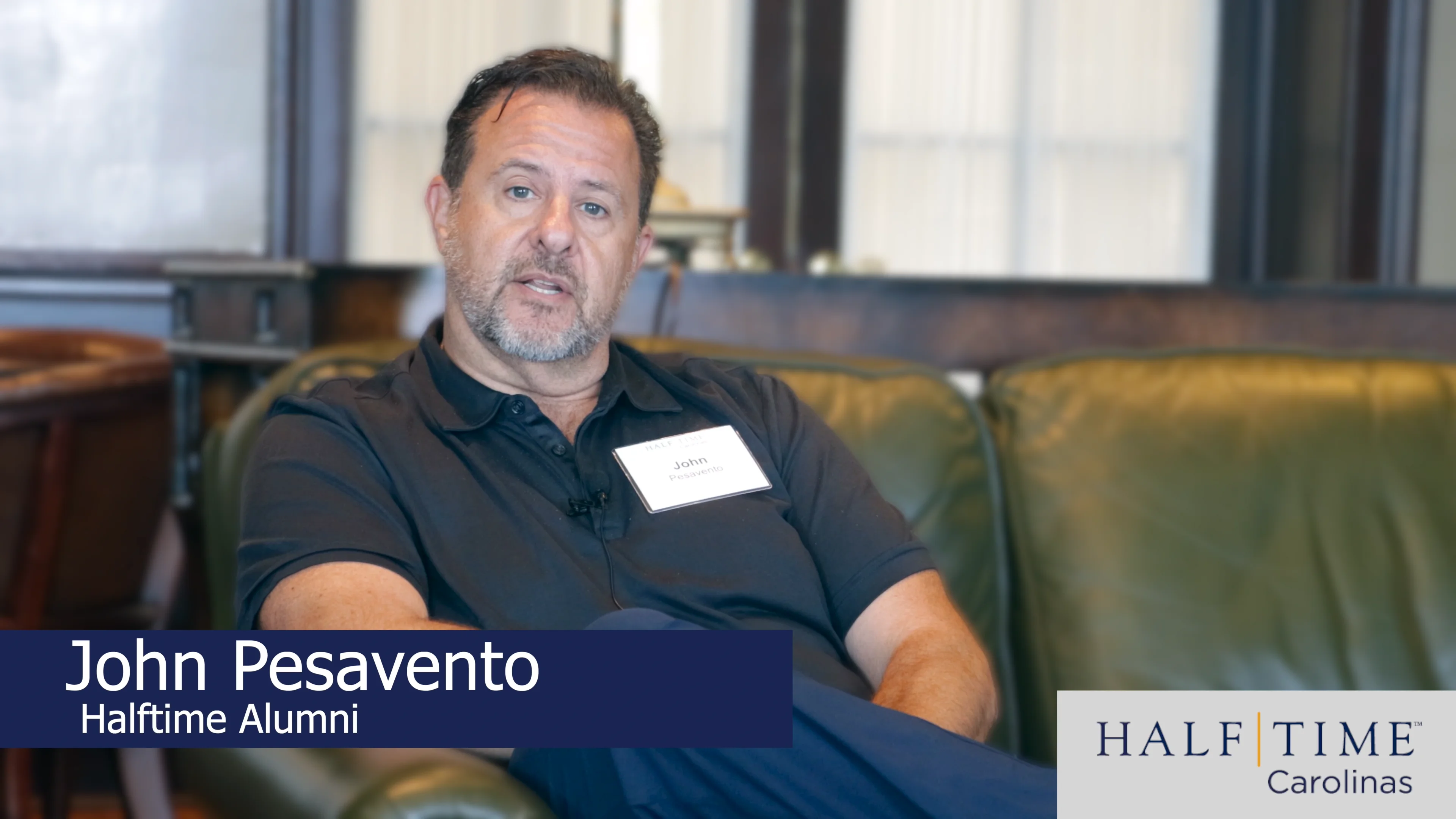 Halftime Testimonial John Pesavento 2023