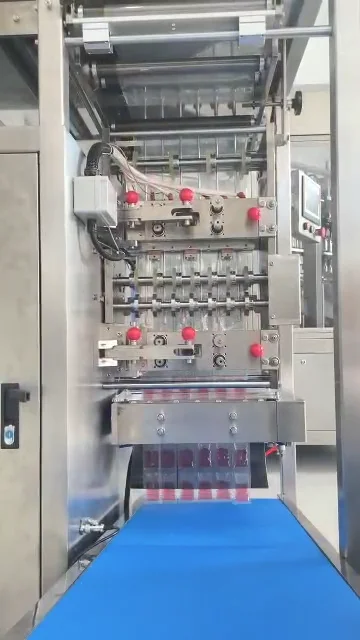 Multi-Lane semi-liquid sachet packing on Vimeo