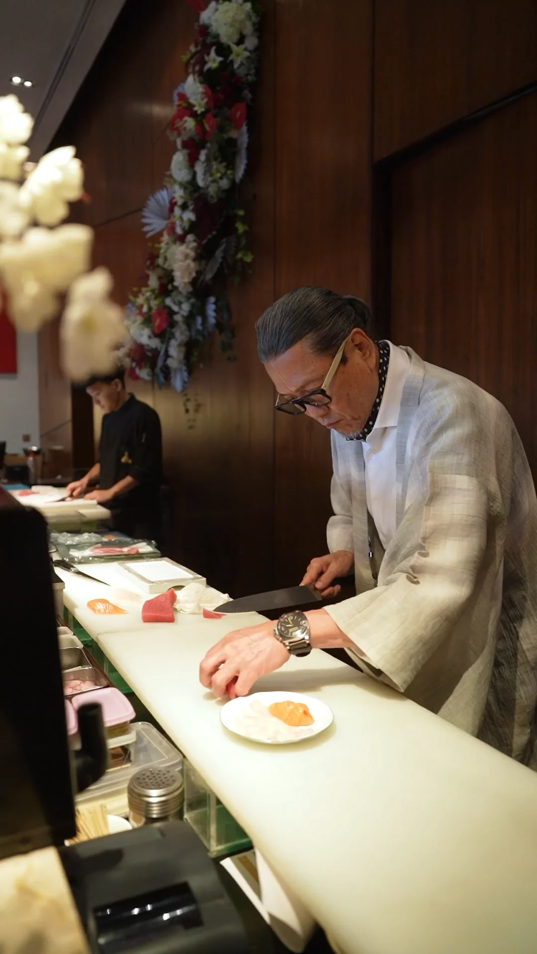 Chef Morimoto at Wasabi, The Taj Mahal Palace Mumbai