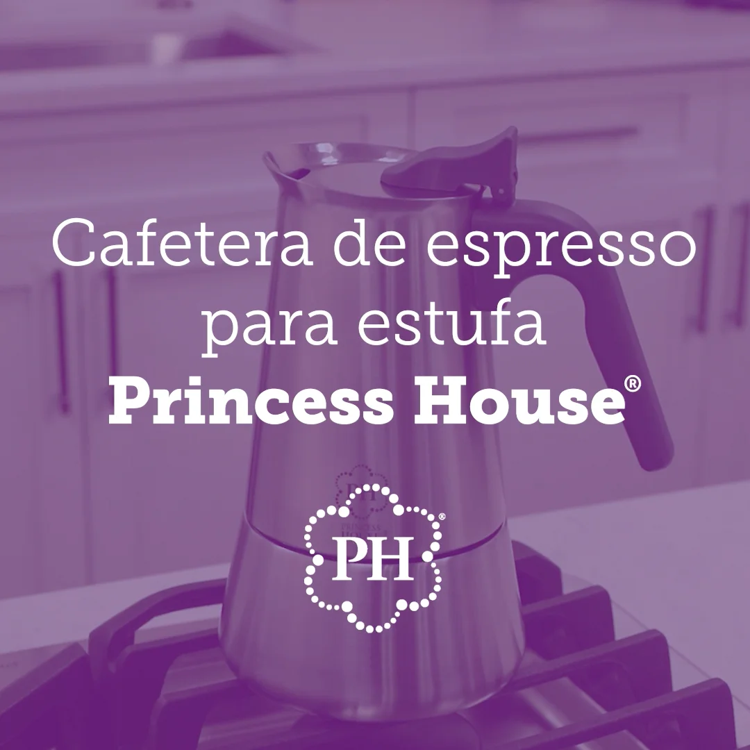 Cafetera de espresso para estufa Princess House® - V0255S on Vimeo
