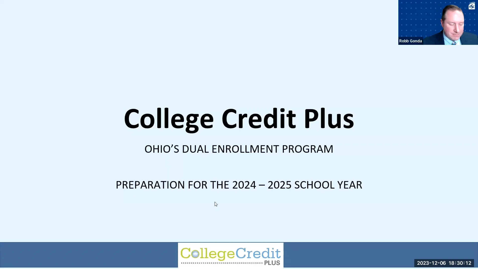 College Credit Plus 2024-25 on Vimeo