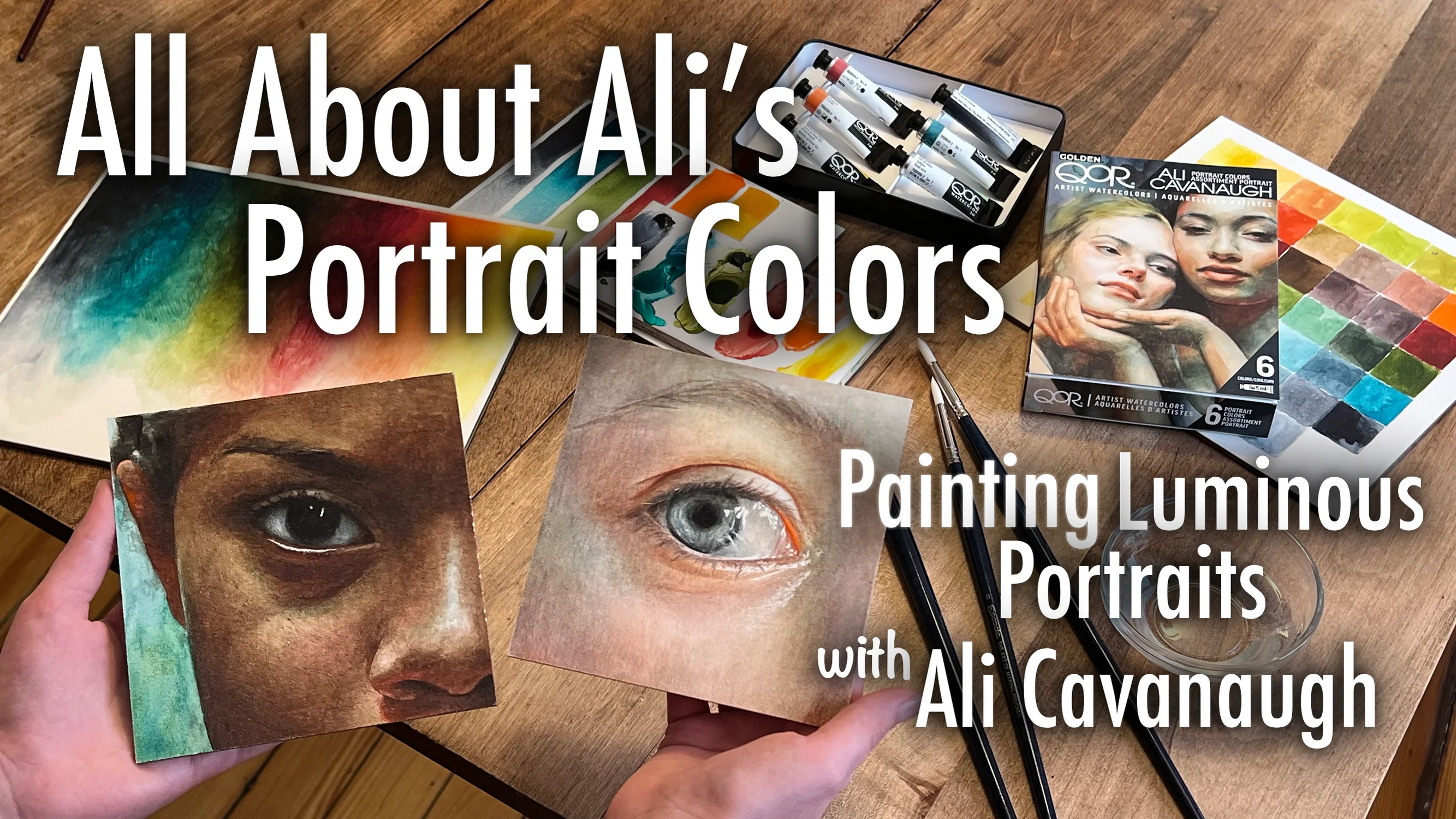 Watch All About Ali's Portrait Colors: Painting Luminous Portraits with ...