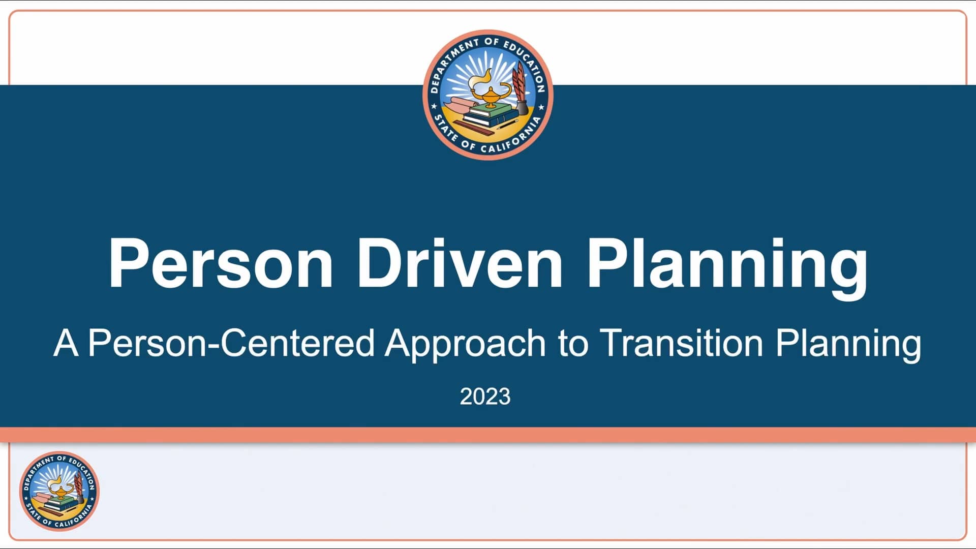 Person Driven Planning Training Video (1080p) - Thompson Policy ...