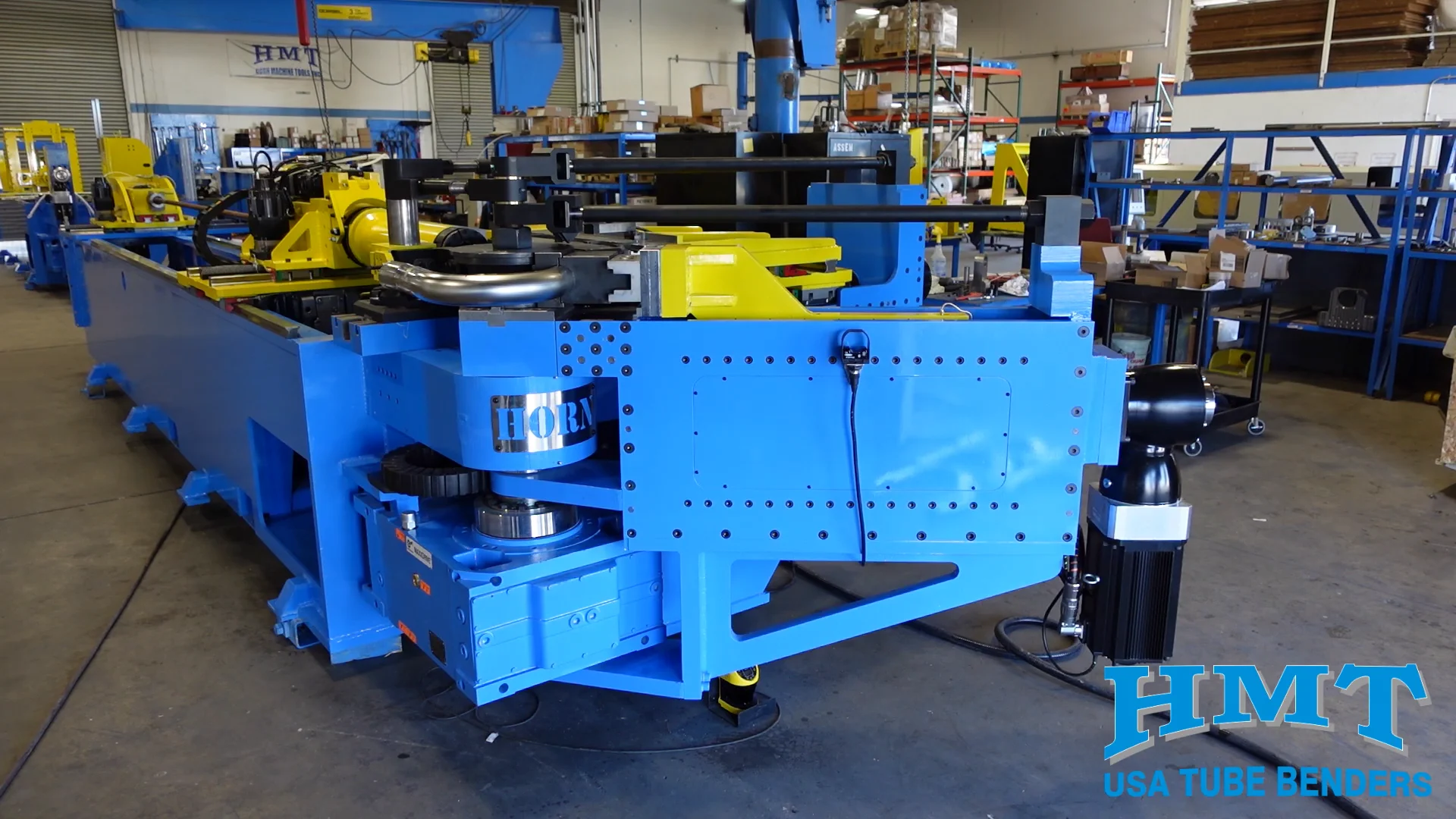 HMT 4.0ECNC-SS All Electric Single Stack CNC Tube Bender