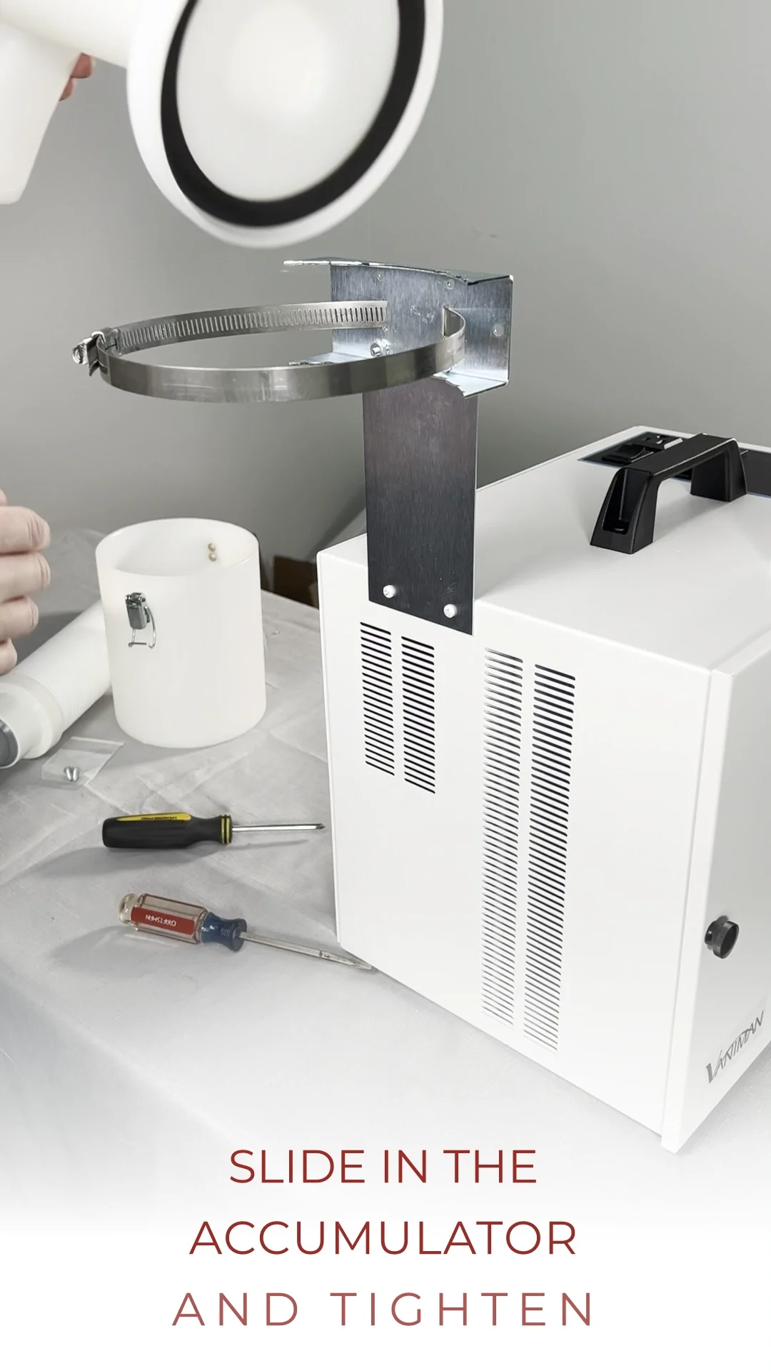 How To Install the Pre-Filter Cyclone Accumulator