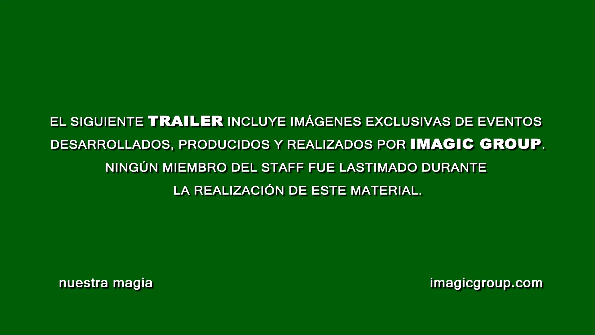 IMAGIC GROUP - Trailer Corporativo on Vimeo