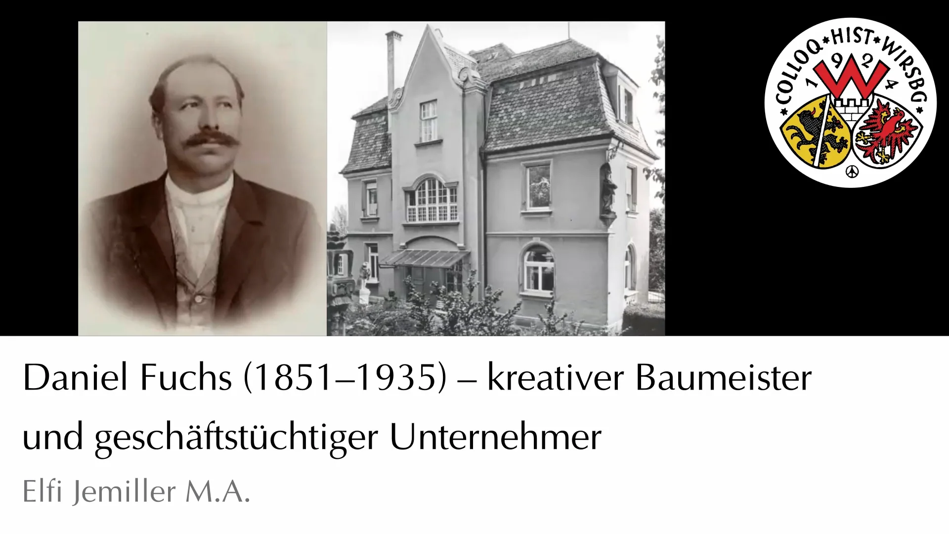 CHW – Daniel Fuchs (1851–1935) – kreativer Baumeister und ...
