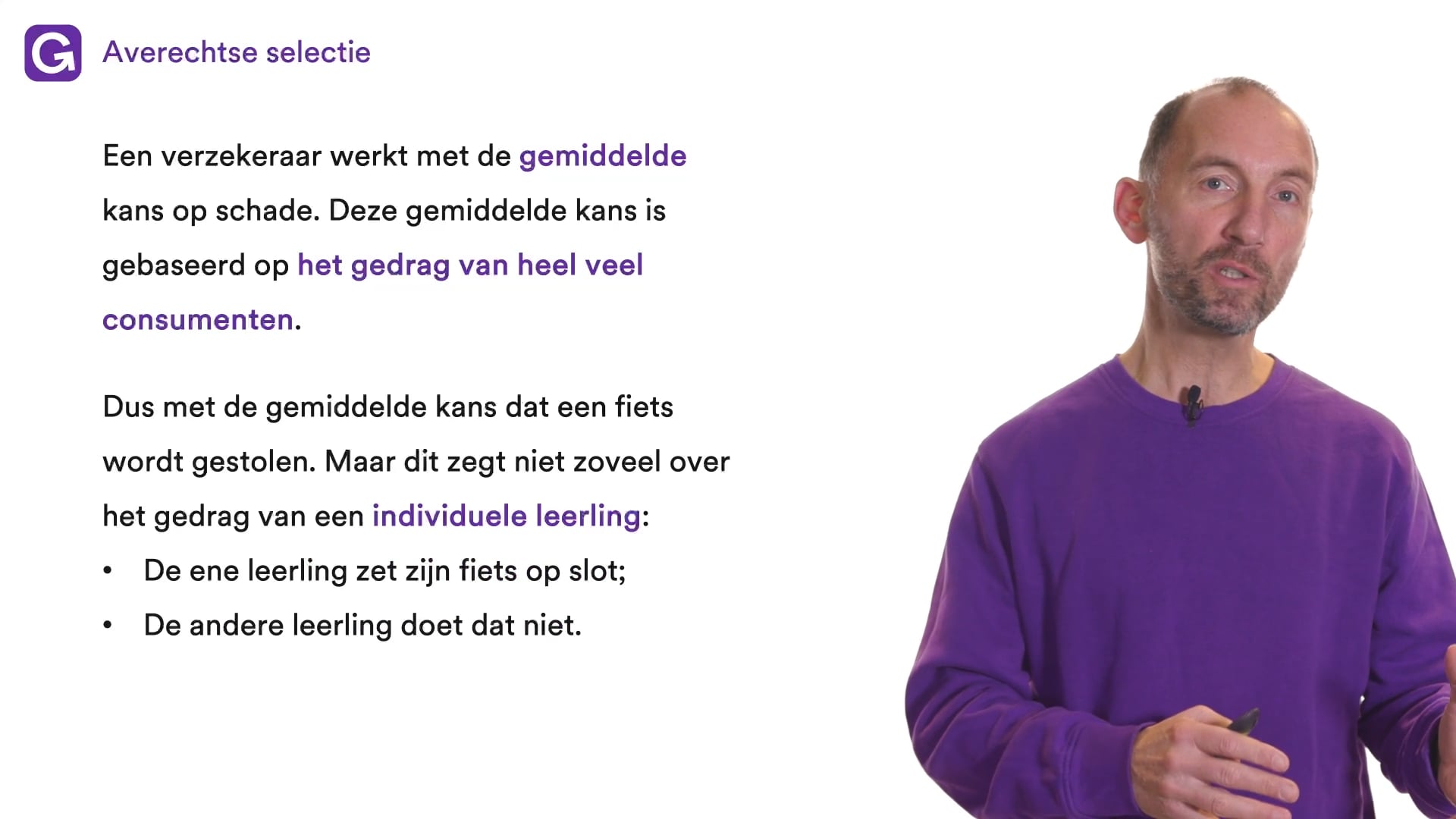 Averechtse selectie (PE) oefenen | StudyGo