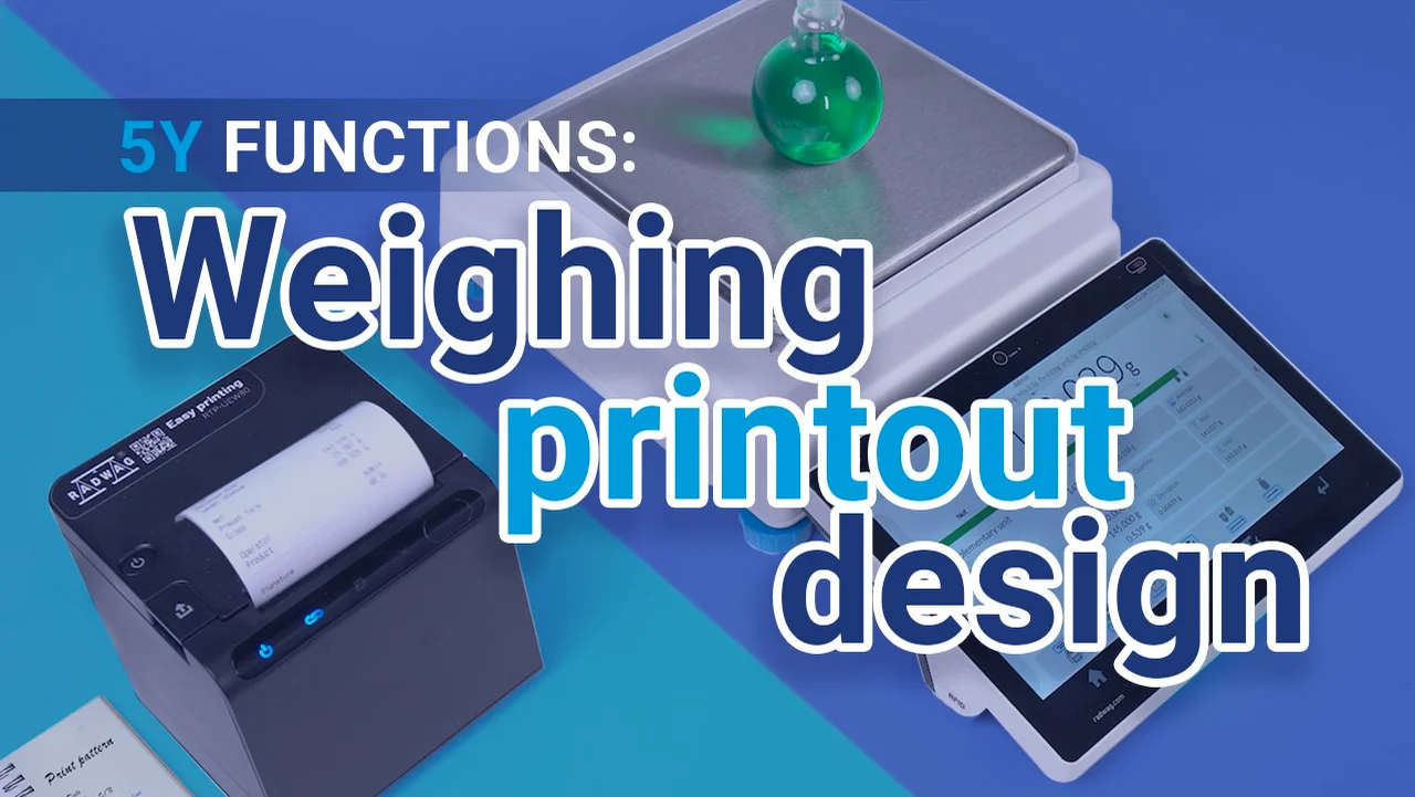 Weighing Printout Design in Analytical and Precision Balances (Tutorial ...