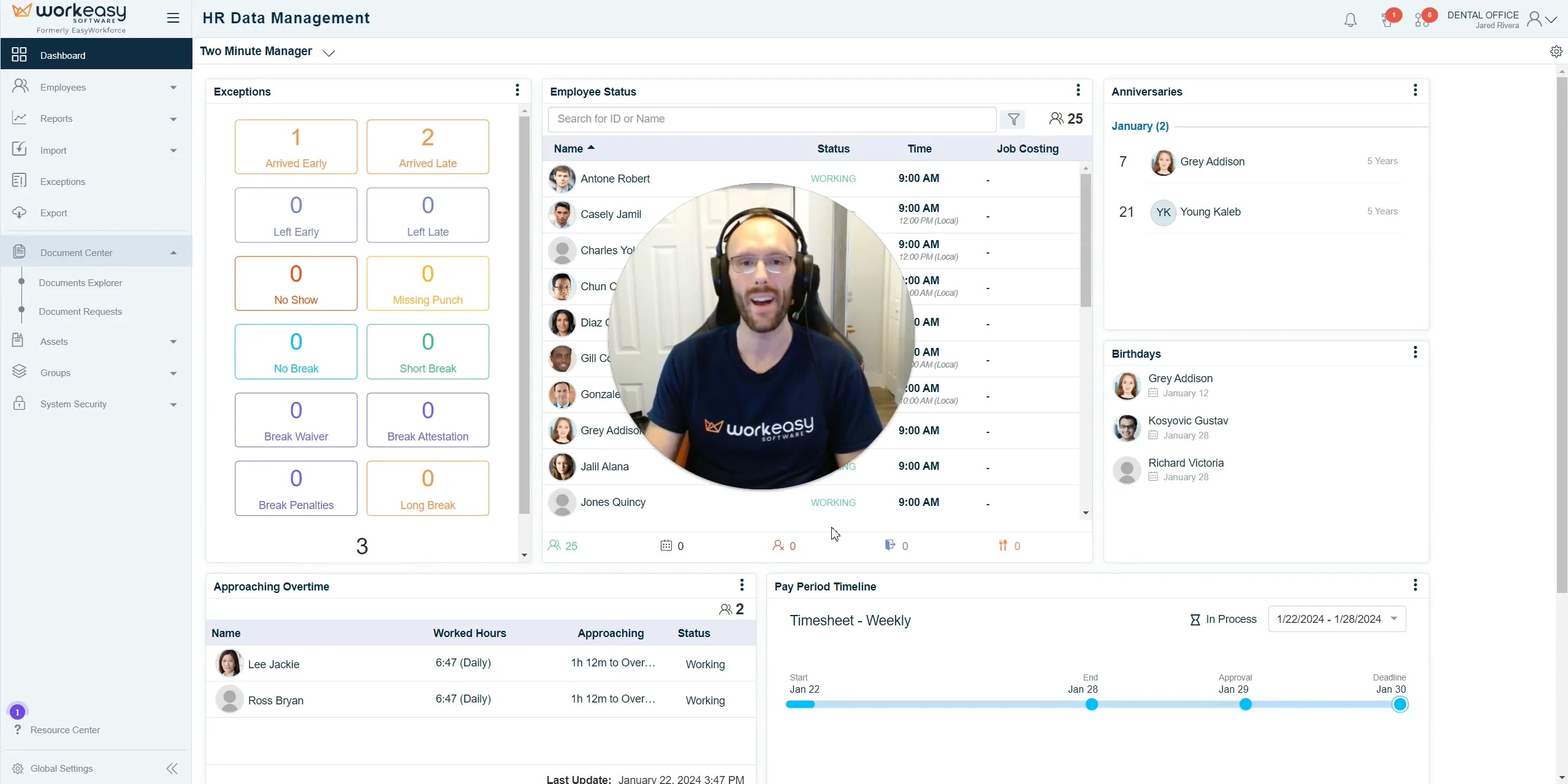 WorkEasy Software Platform Overview