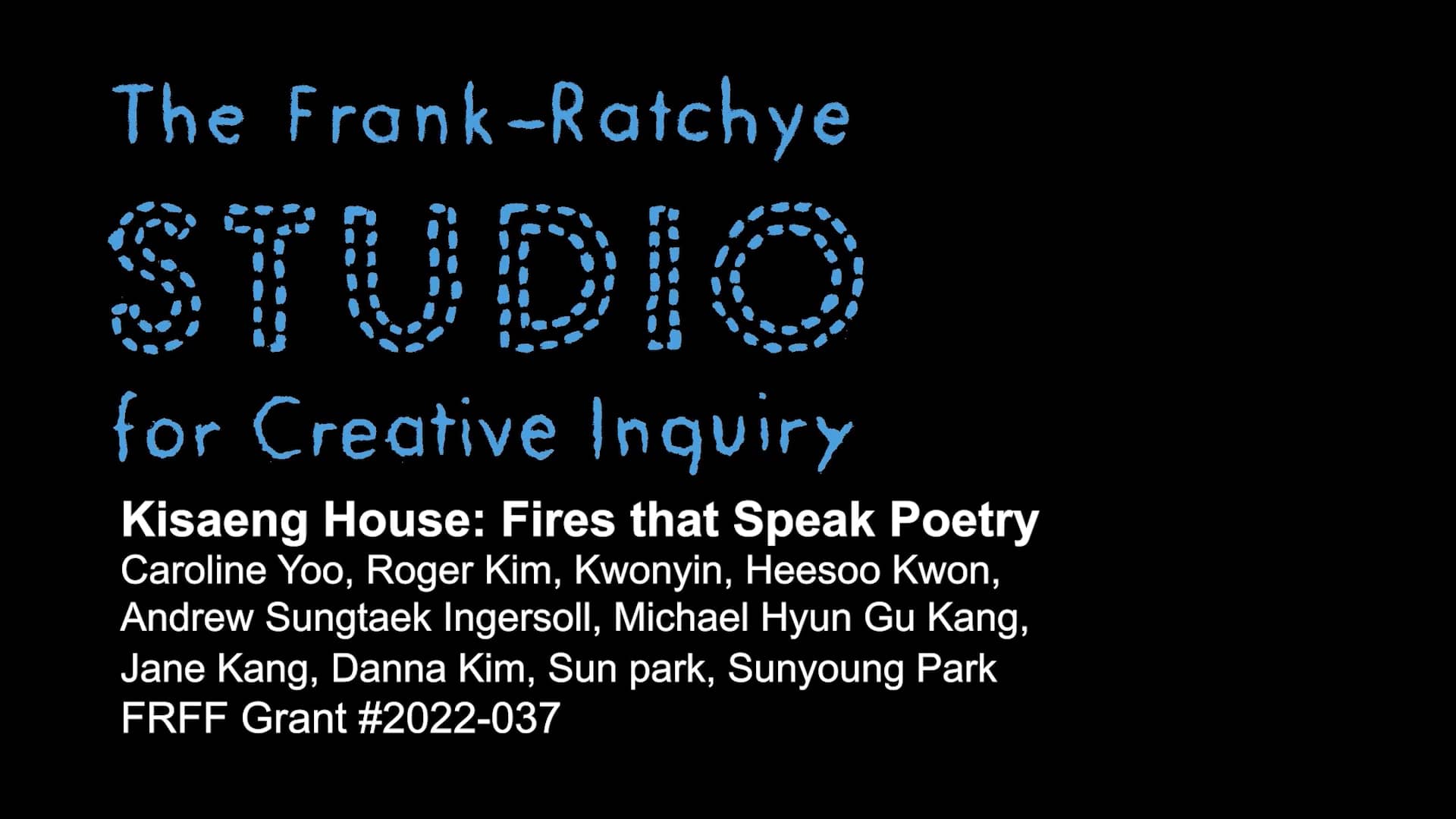 Kisaeng House: Fires the Speak Poetry by Caroline Yoo and collaborators ...